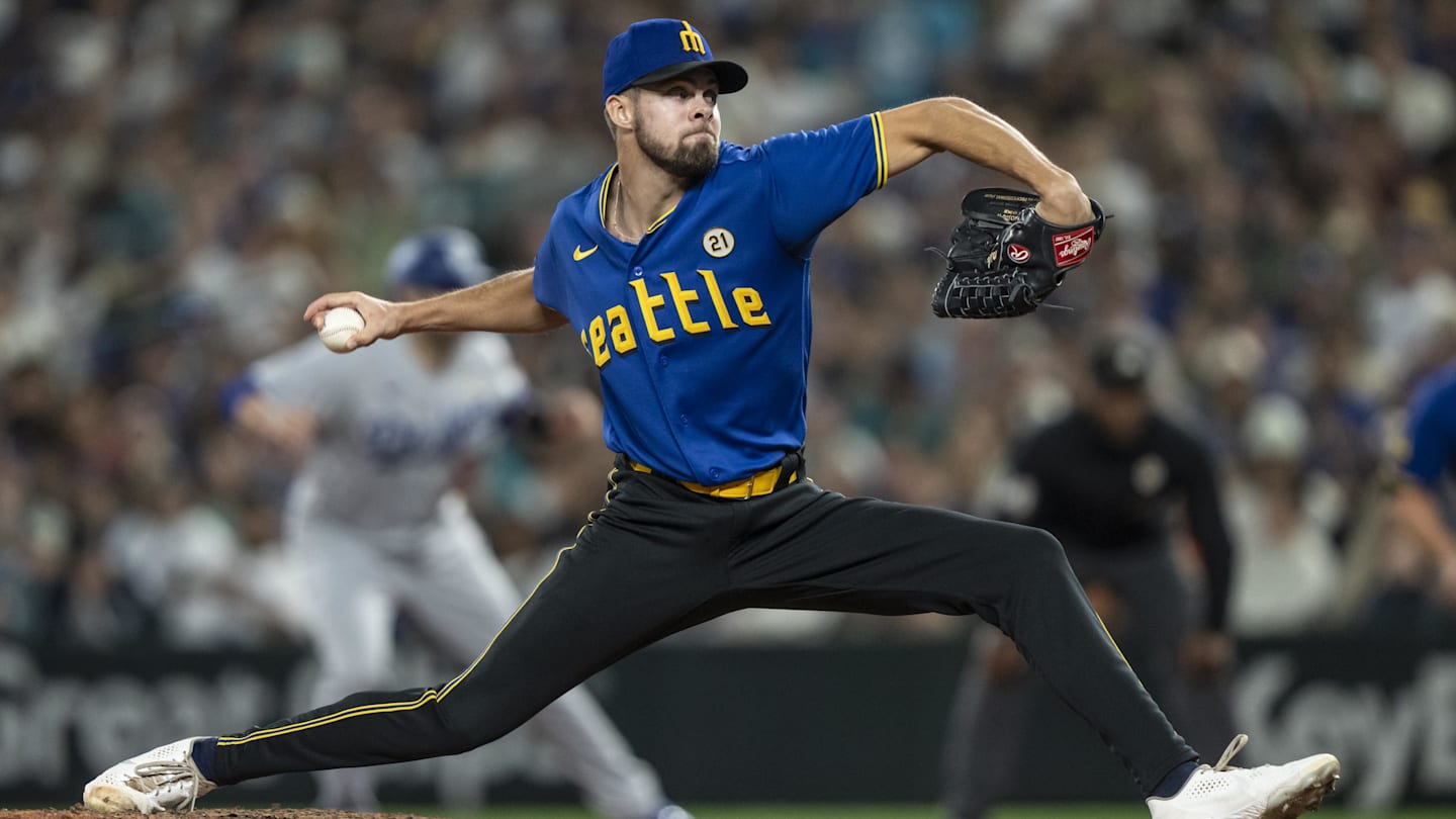 Mariners Reliever Matt Brash Looks Solid in First Live Bullpen Session ...