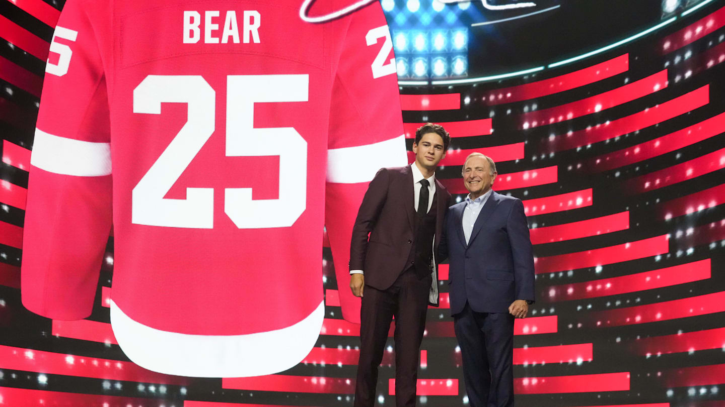 Red Wings sign Carter Bear and fans are already curious what’s next