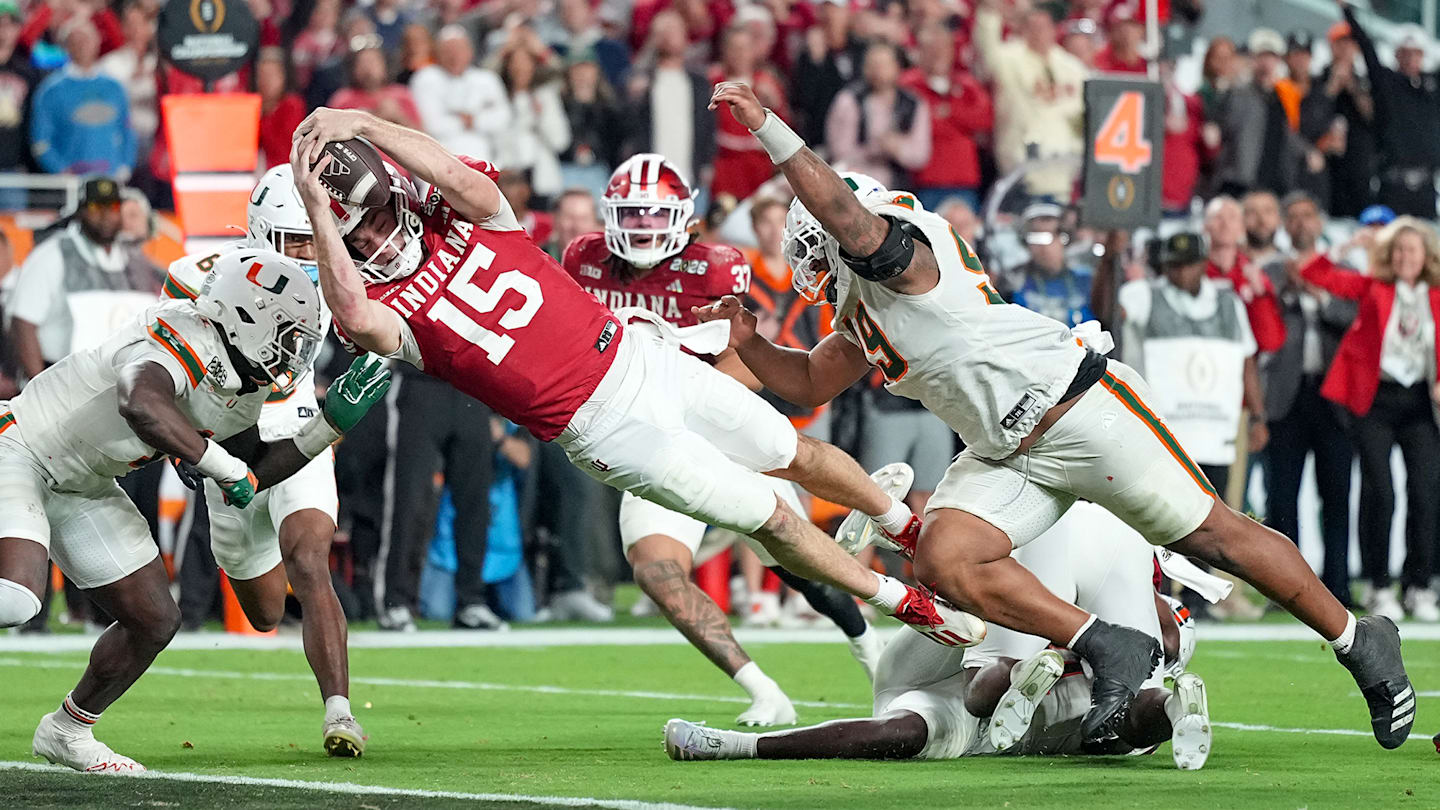 Fernando Mendoza’s Epic Fourth-Quarter TD Run vs. Miami Results in ...