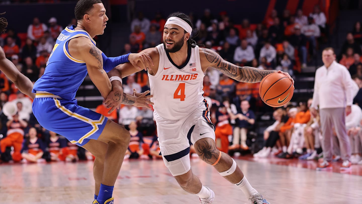 Kylan Boswell having a big season with Illinois basketball despite ...
