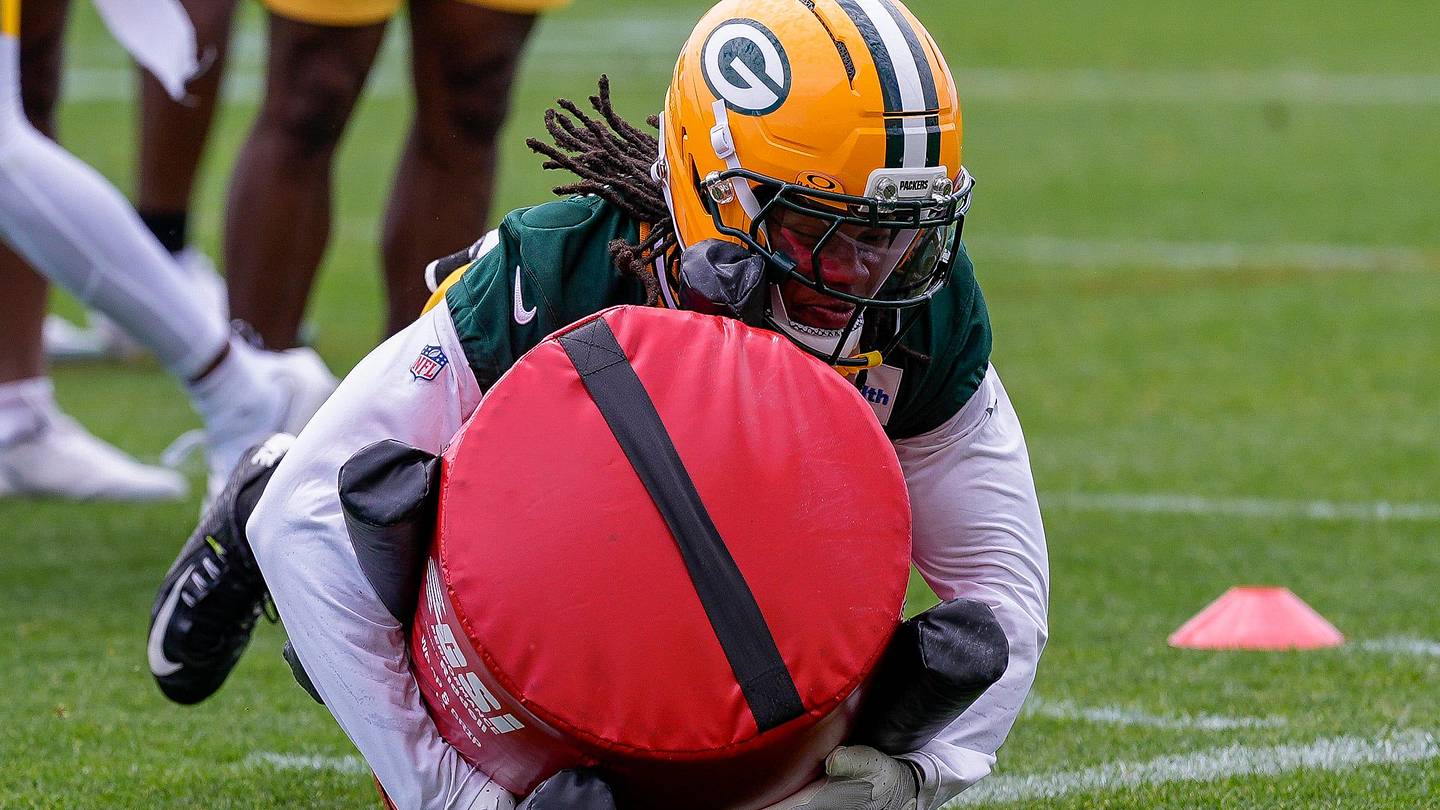 Trey Smack, Fired-Up Coaches Highlight First Open Practice at Packers OTAs