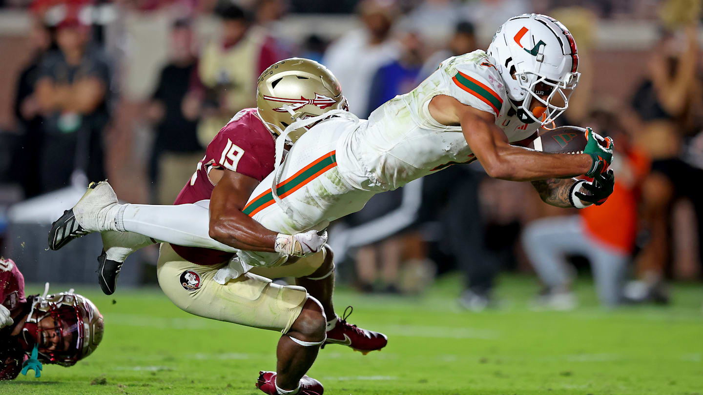 ACC Week 7 Power Rankings: Miami stays on top while others race to the bottom