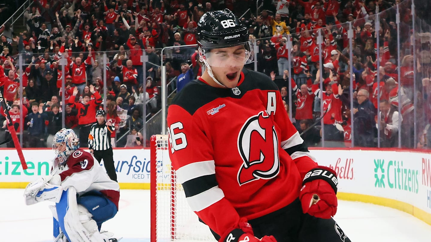 Jack Hughes delivers again for the New Jersey Devils, scores in ...