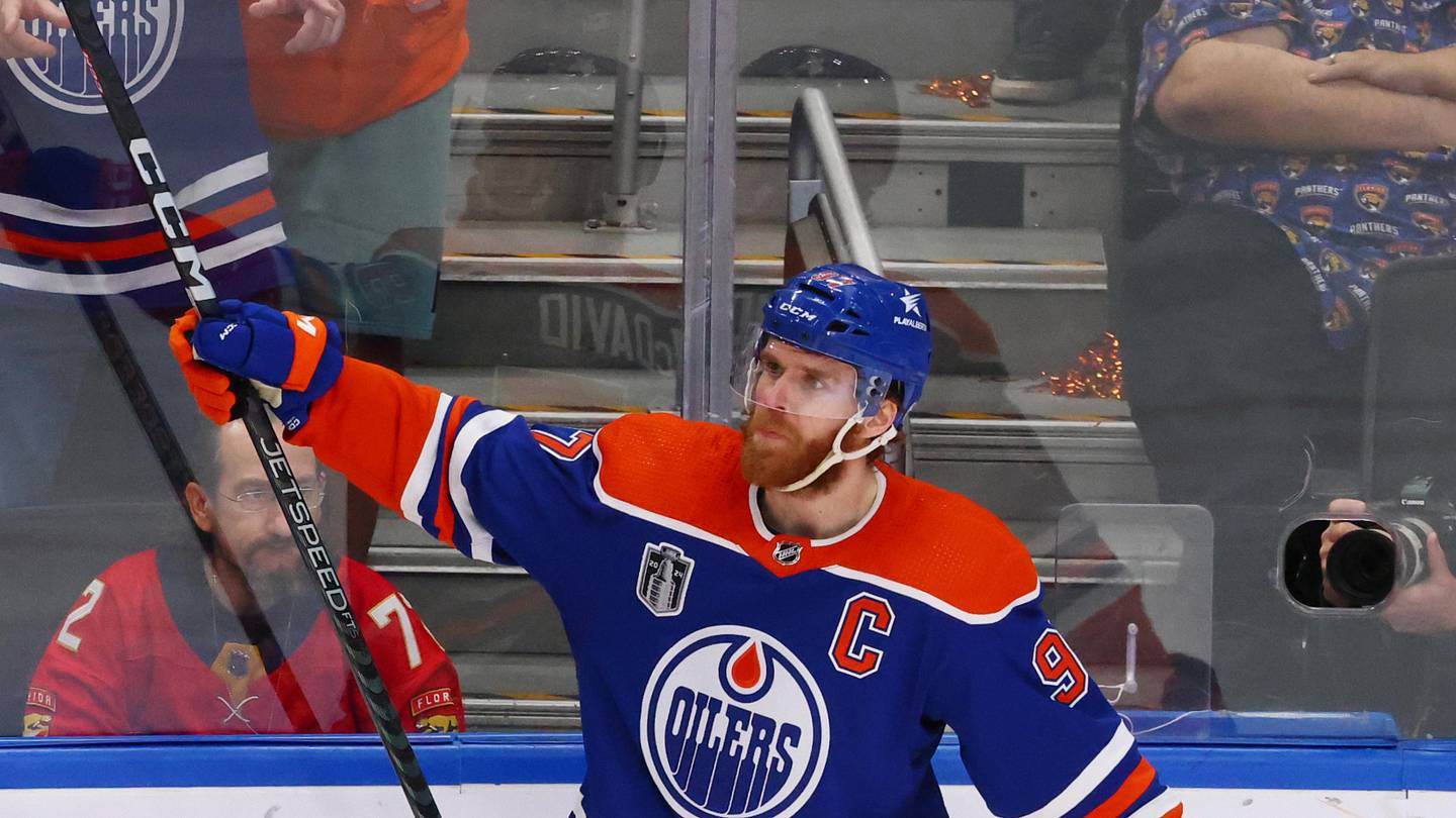 Connor McDavid Nets First Career Stanley Cup Final Goal in Game 4