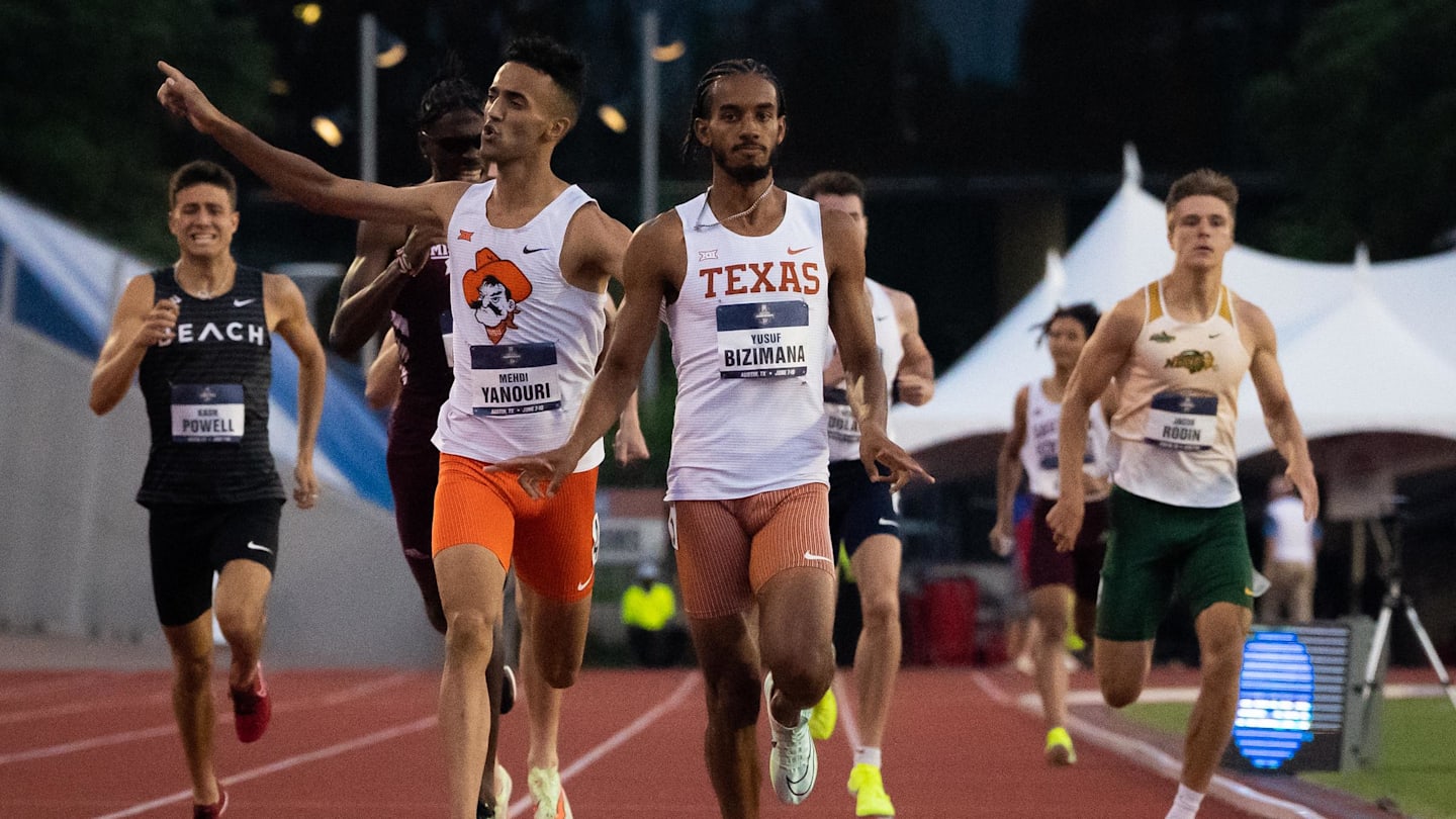 OSU Track: Oklahoma State Star Mehdi Yanouri Sets Program Record in 800 ...