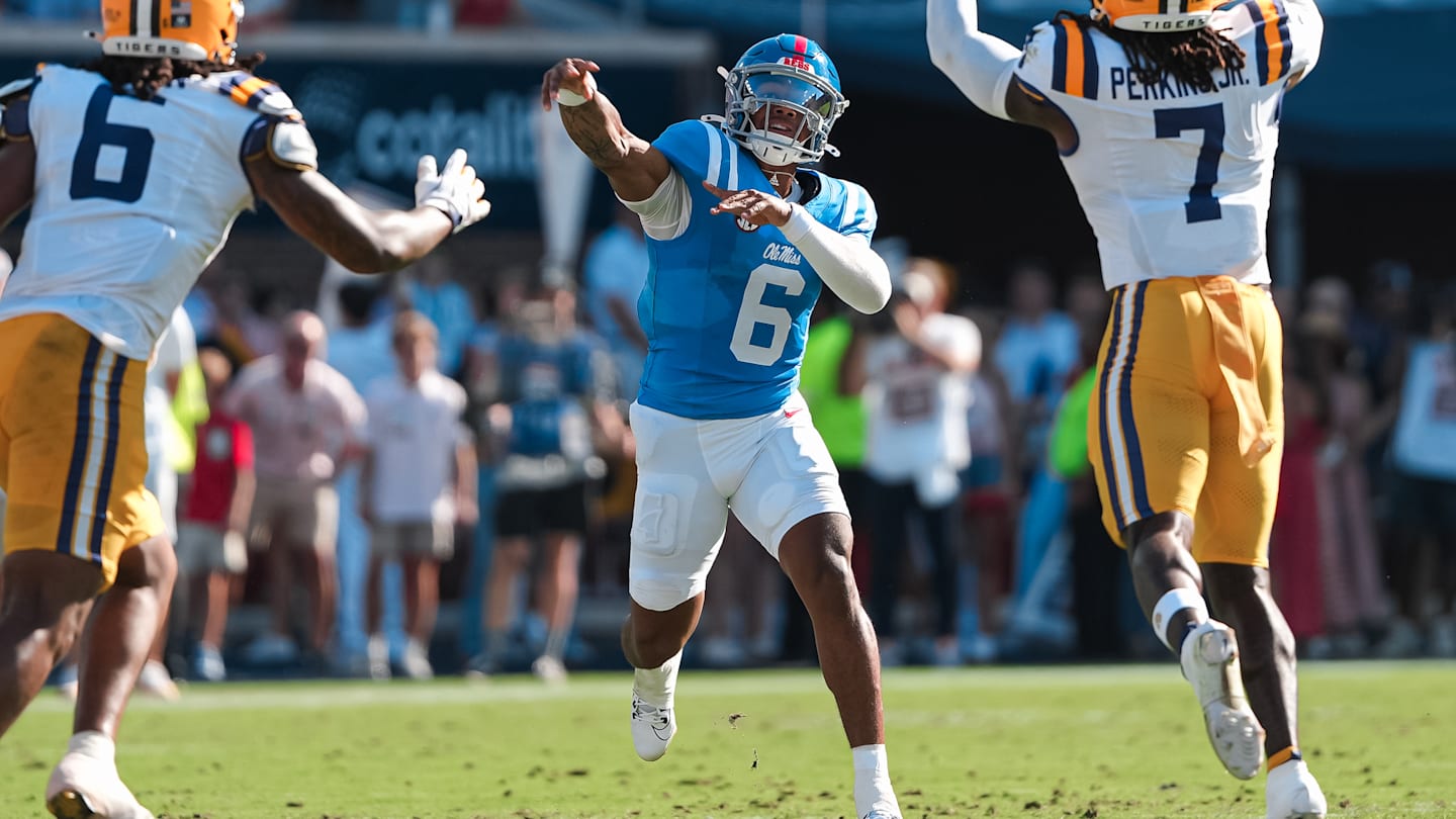 The Latest on Ole Miss Stars Trinidad Chambliss and Kewan Lacy Amid ...