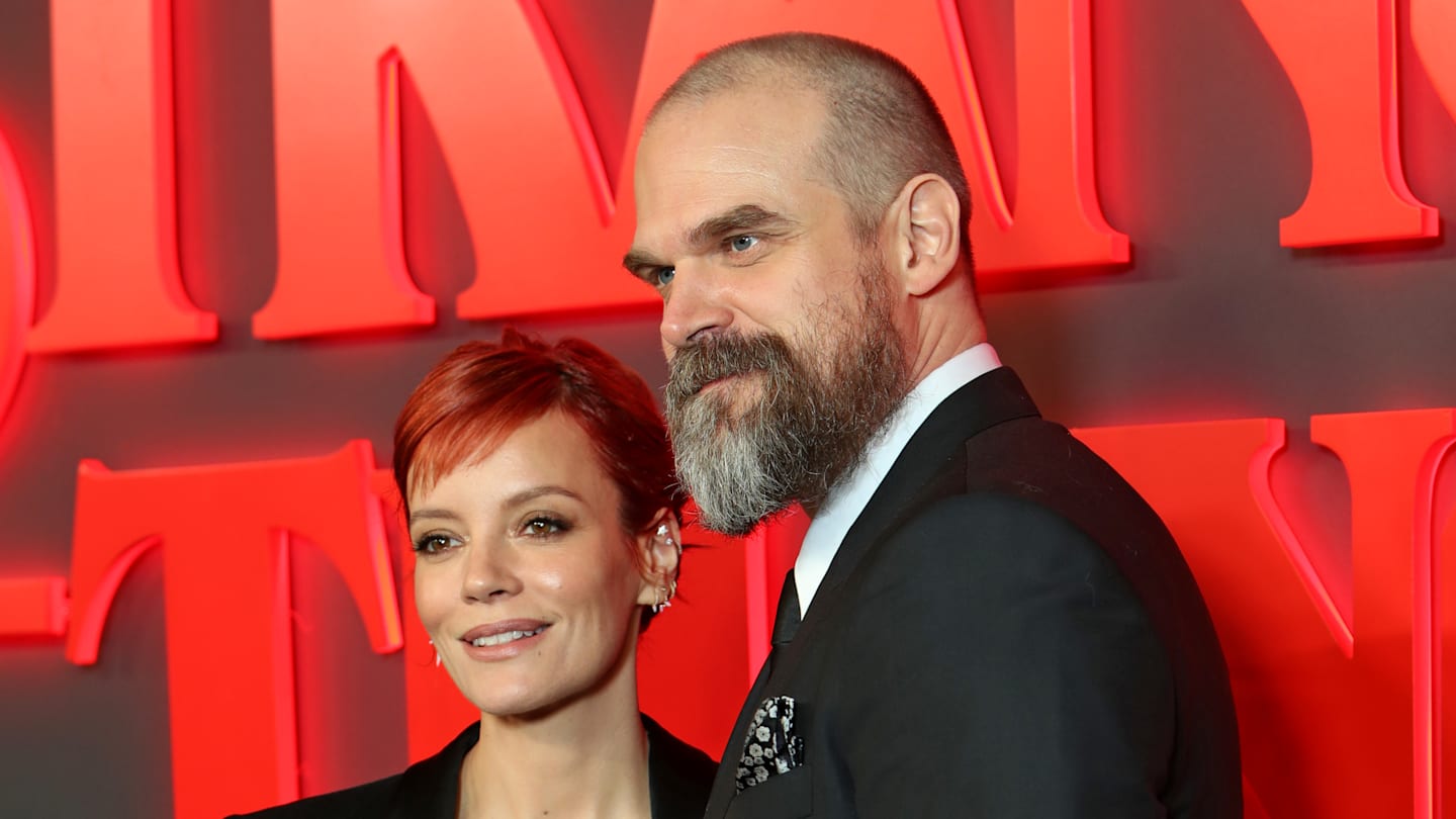 Stranger Things star David Harbour and singer Lily Allen reportedly ...
