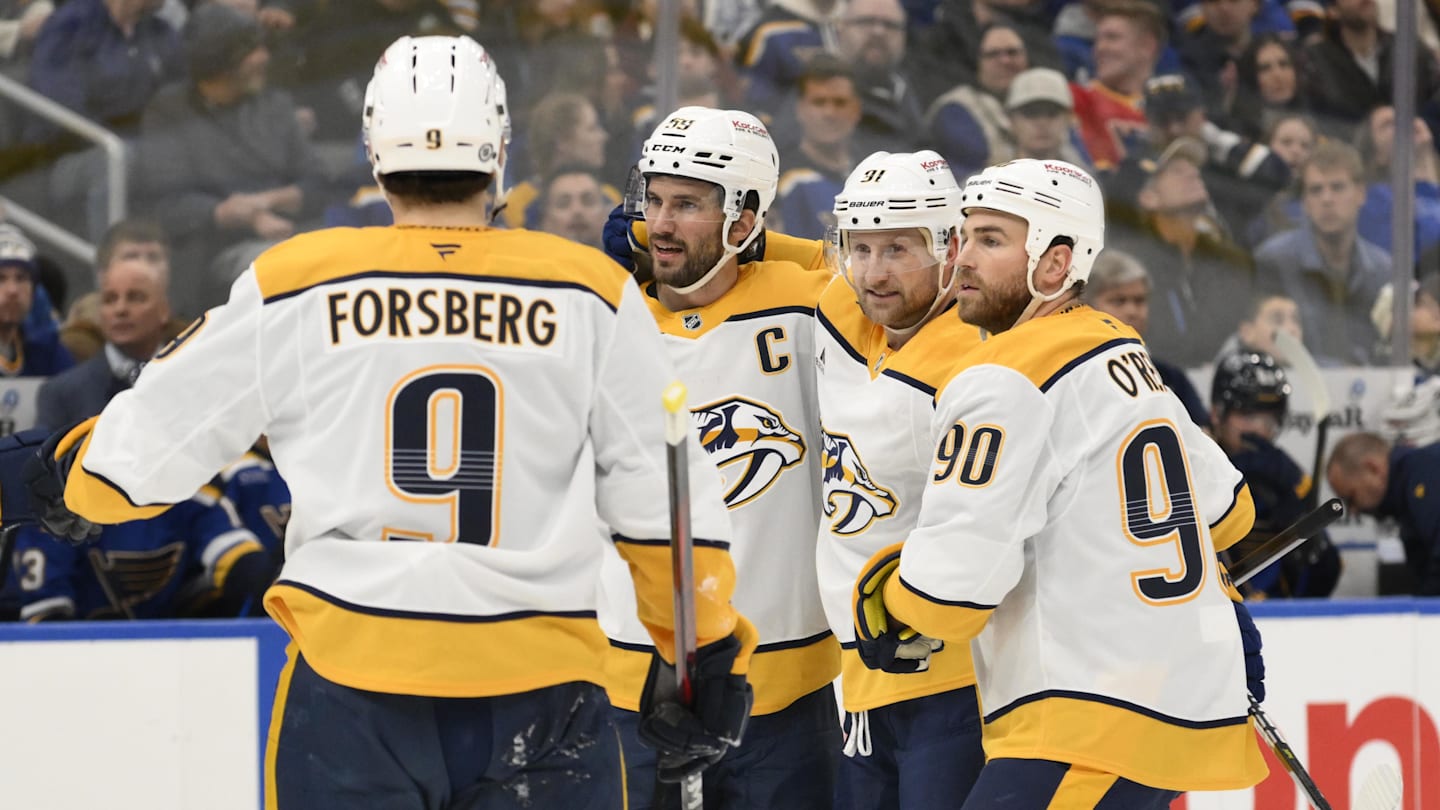 Upcoming milestones for Nashville Predators in second half of 2024-25 ...