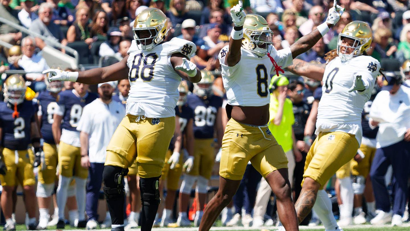 Notre Dame's Blue & Gold Game Isn't What It Used To Be, And That's Okay