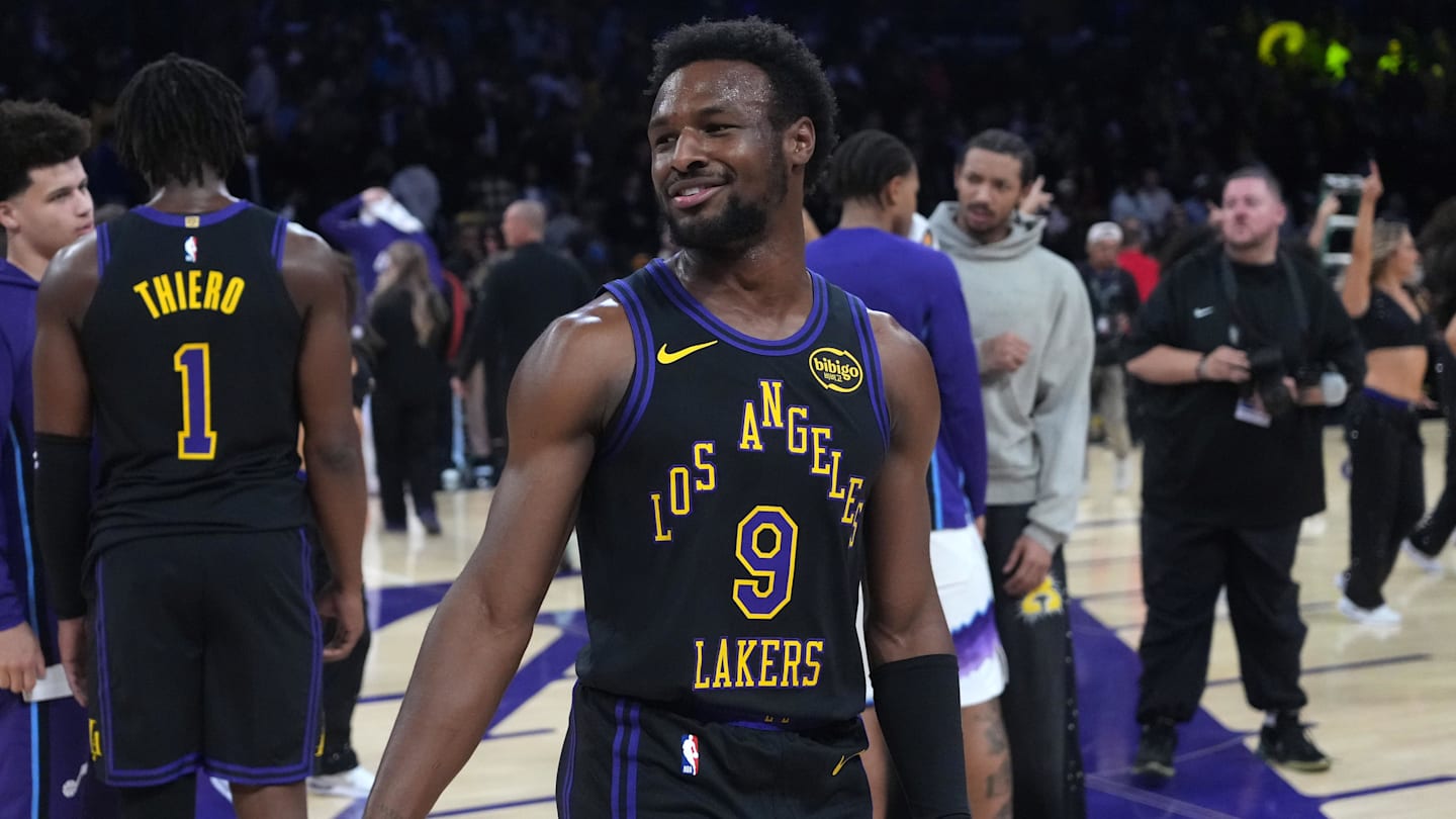 Lakers Announce Major Bronny James Decision Before Clippers Game