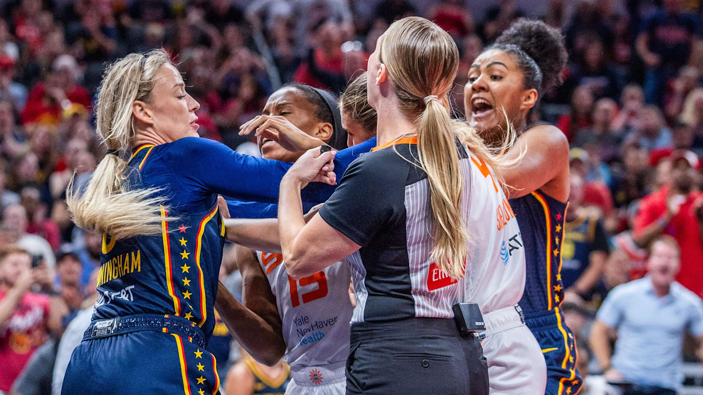 Sophie Cunningham, Jacy Sheldon Part of Ejection Fest After Fracas in ...