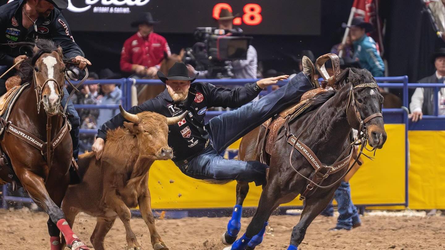 NFR Star Quality Horses Show Up With Top-Ranked Steer Wrestlers