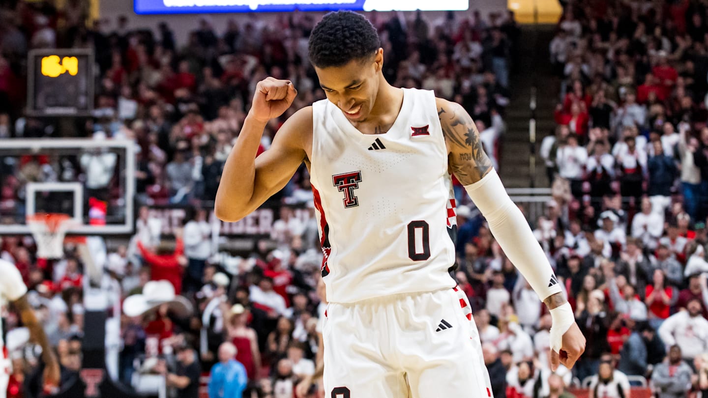 Texas Tech announces that guard Chance McMillian is out vs. West Virginia