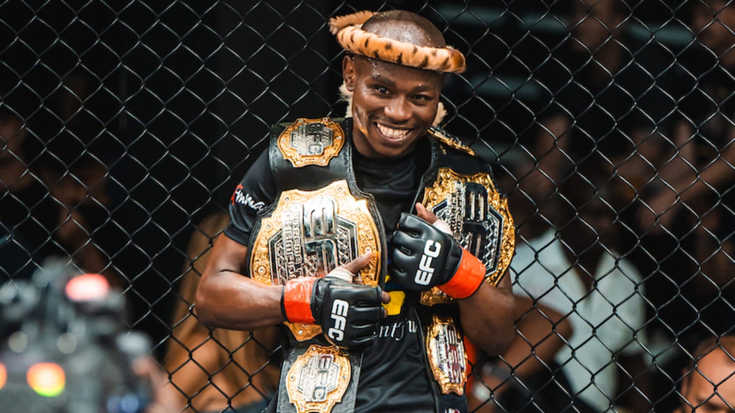 Meet Nkazimulo Zulu Africa's newest double champion