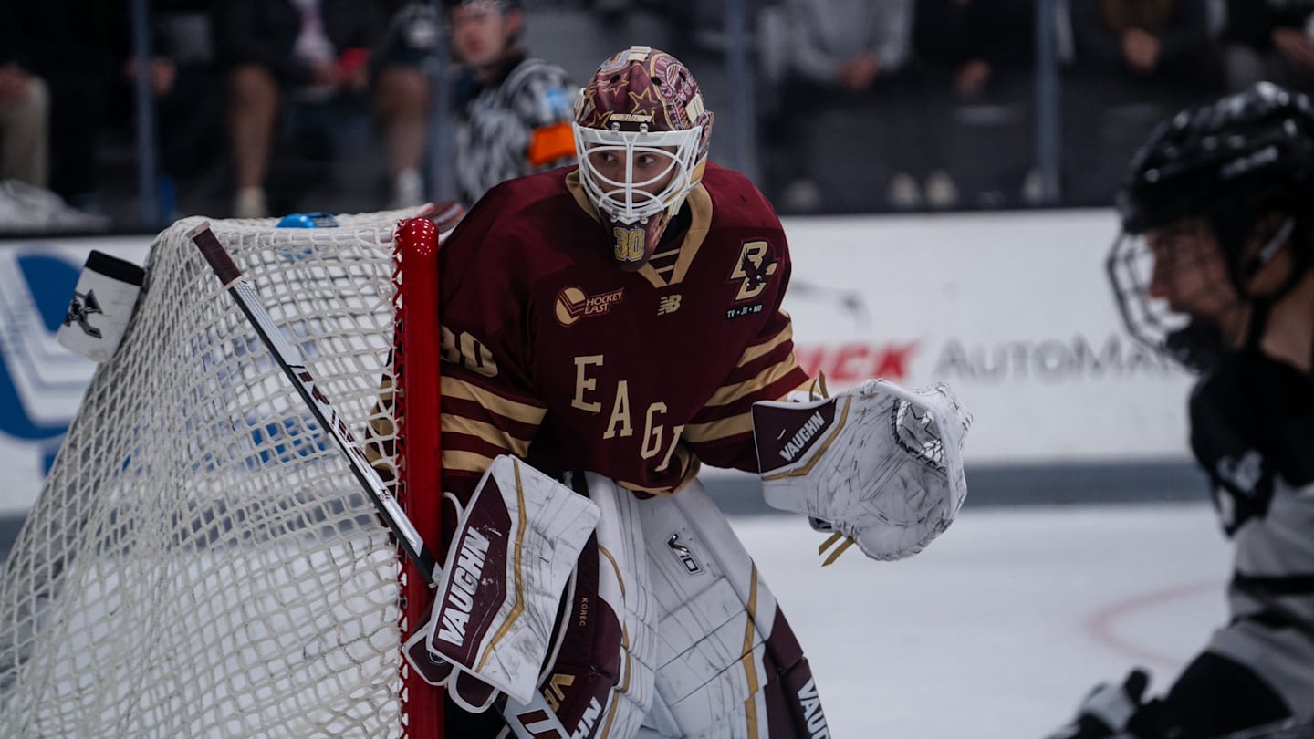 No. 3 Boston College Men’s Hockey Defeats No. 10 Providence in Overtime