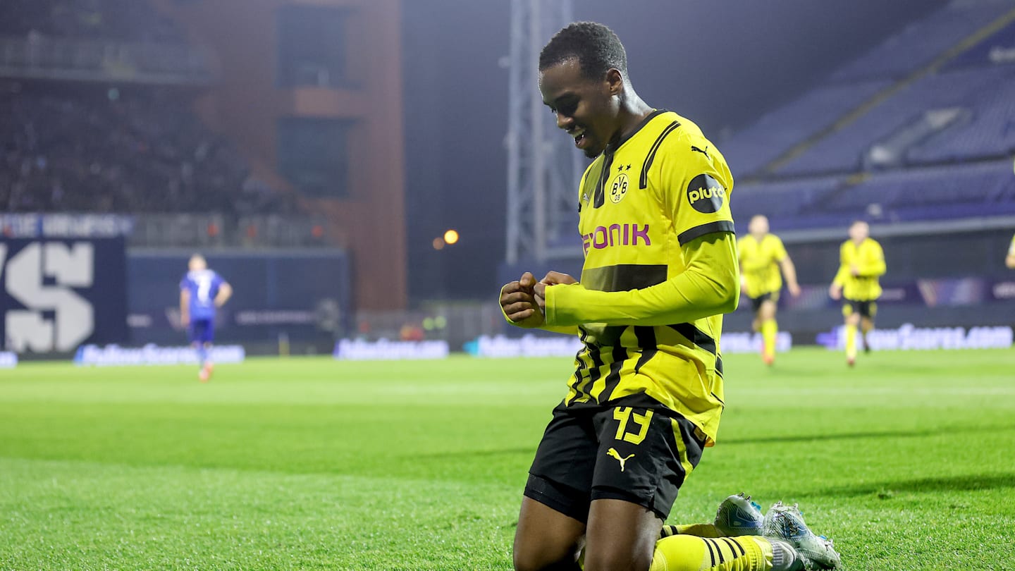 In-form Jamie Gittens eyeing Der Klassiker victory with Borussia Dortmund