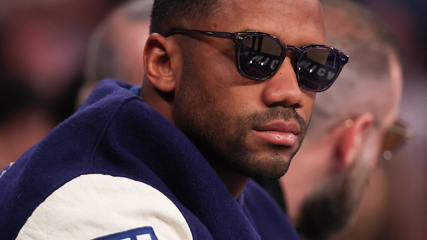 Russell Wilson is once again trying way too hard to fit in on his new team