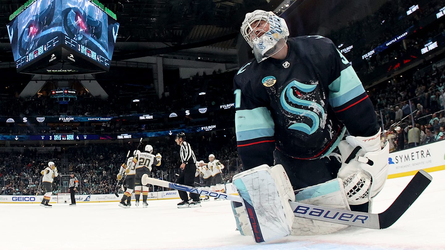 The fall of Philipp Grubauer: A tough end to a key Kraken era