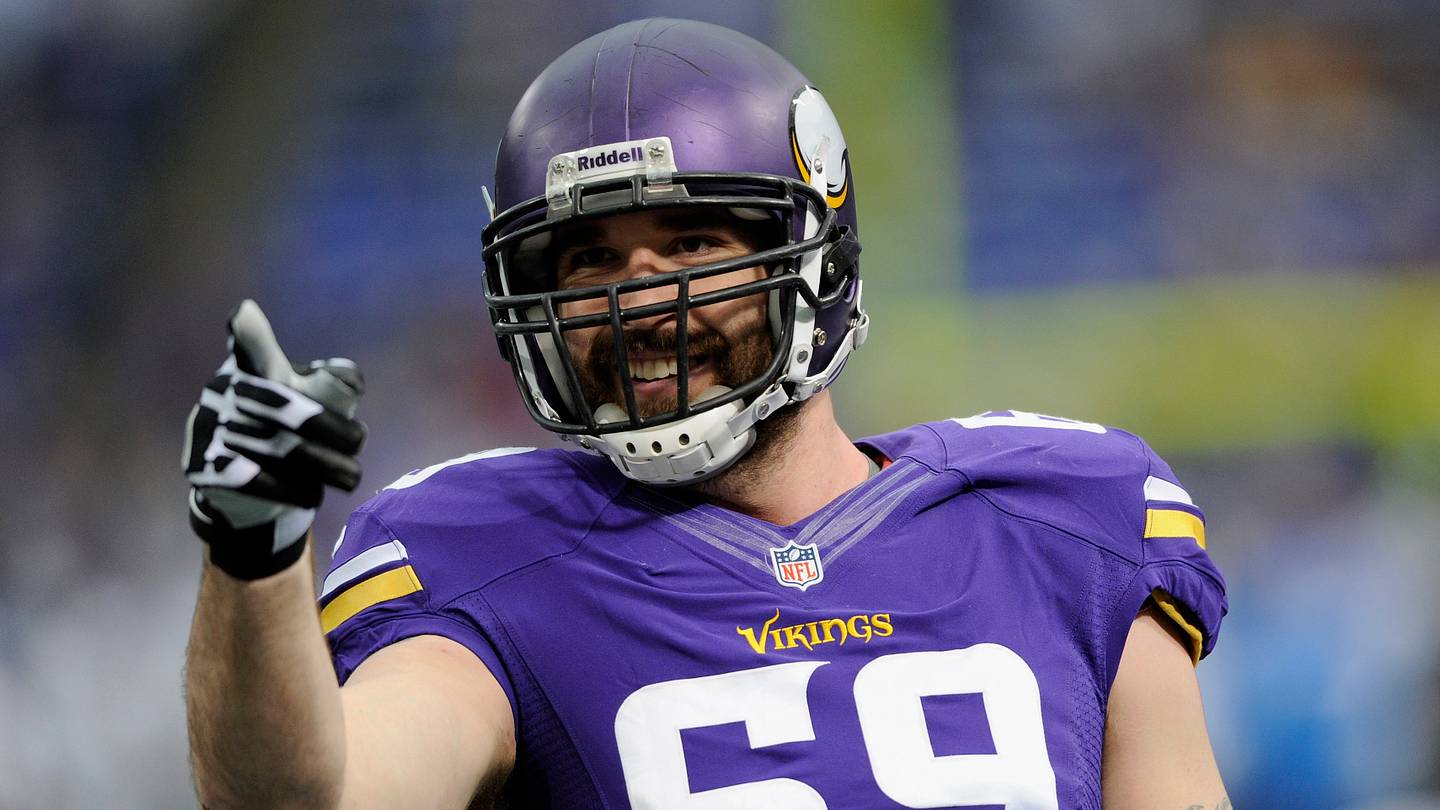 Legendary Vikings pass rusher Jared Allen coaching Broncos