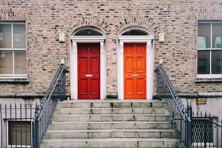 are double front doors outdated