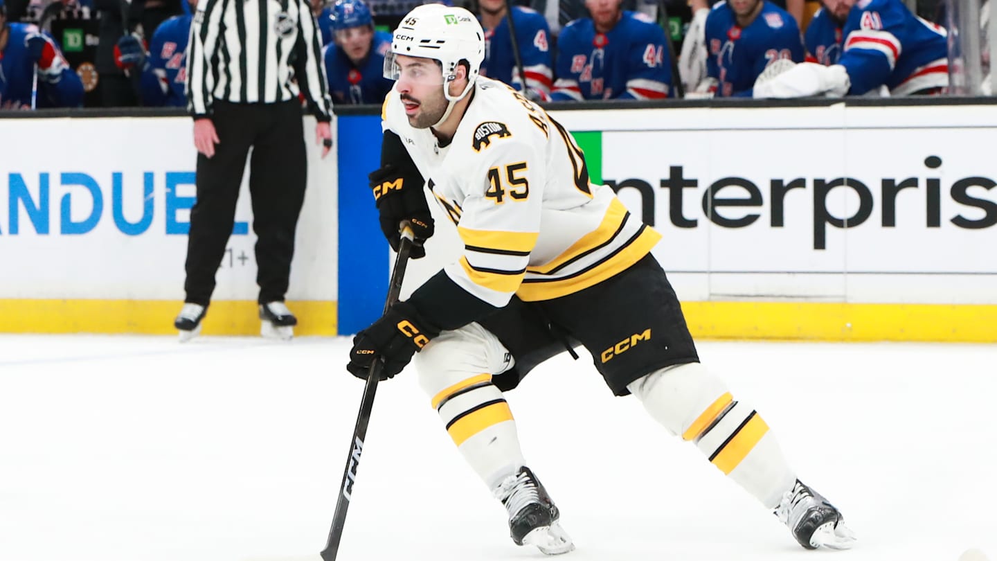 Bruins reward Jonathan Aspirot's journey from AHL regular to NHL ...