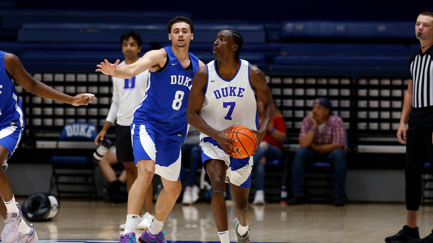 Battle for Duke's final starting spot between prized freshman and key ...