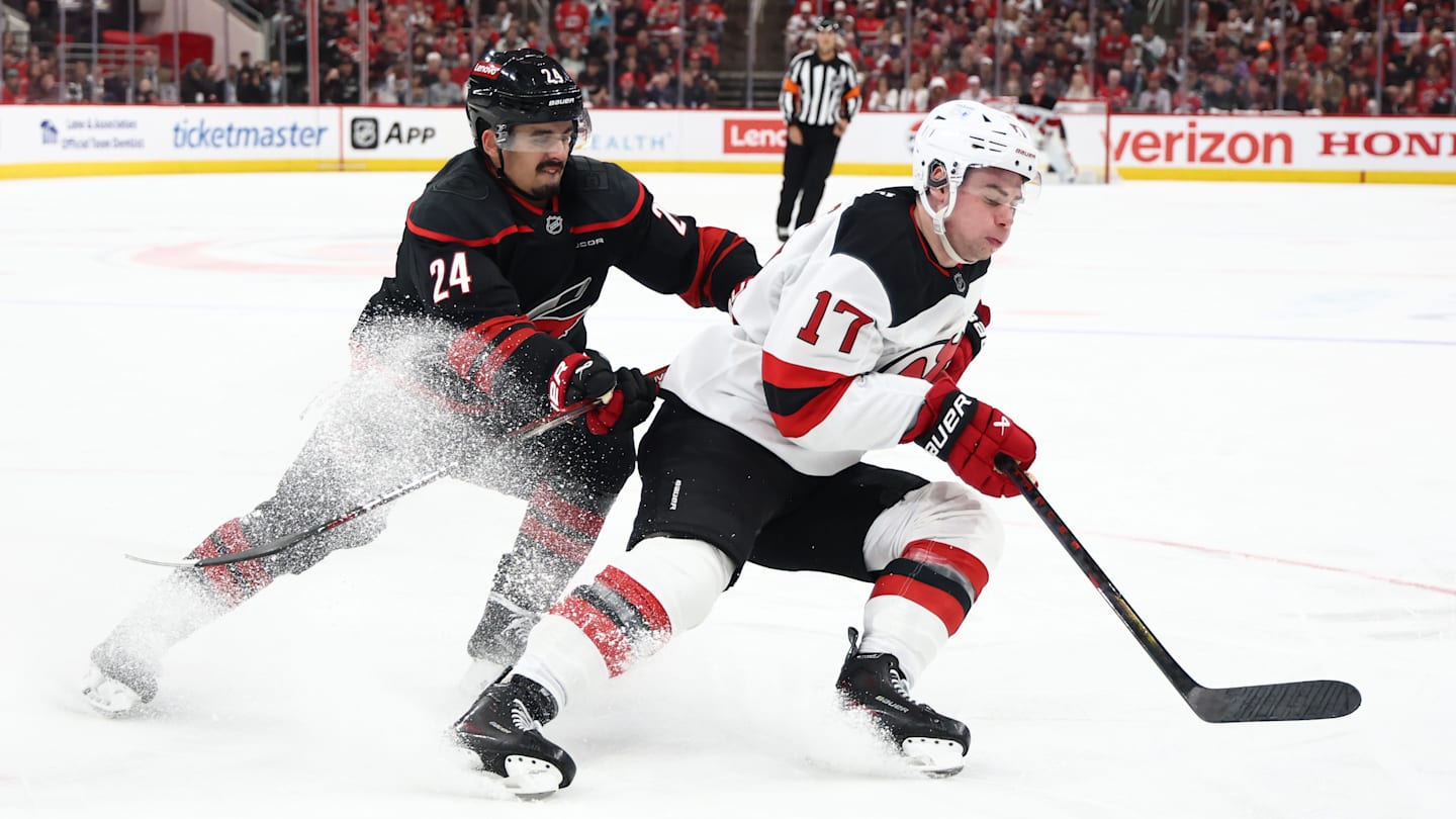 Simon Nemec regular season struggles continue in New Jersey Devils ...