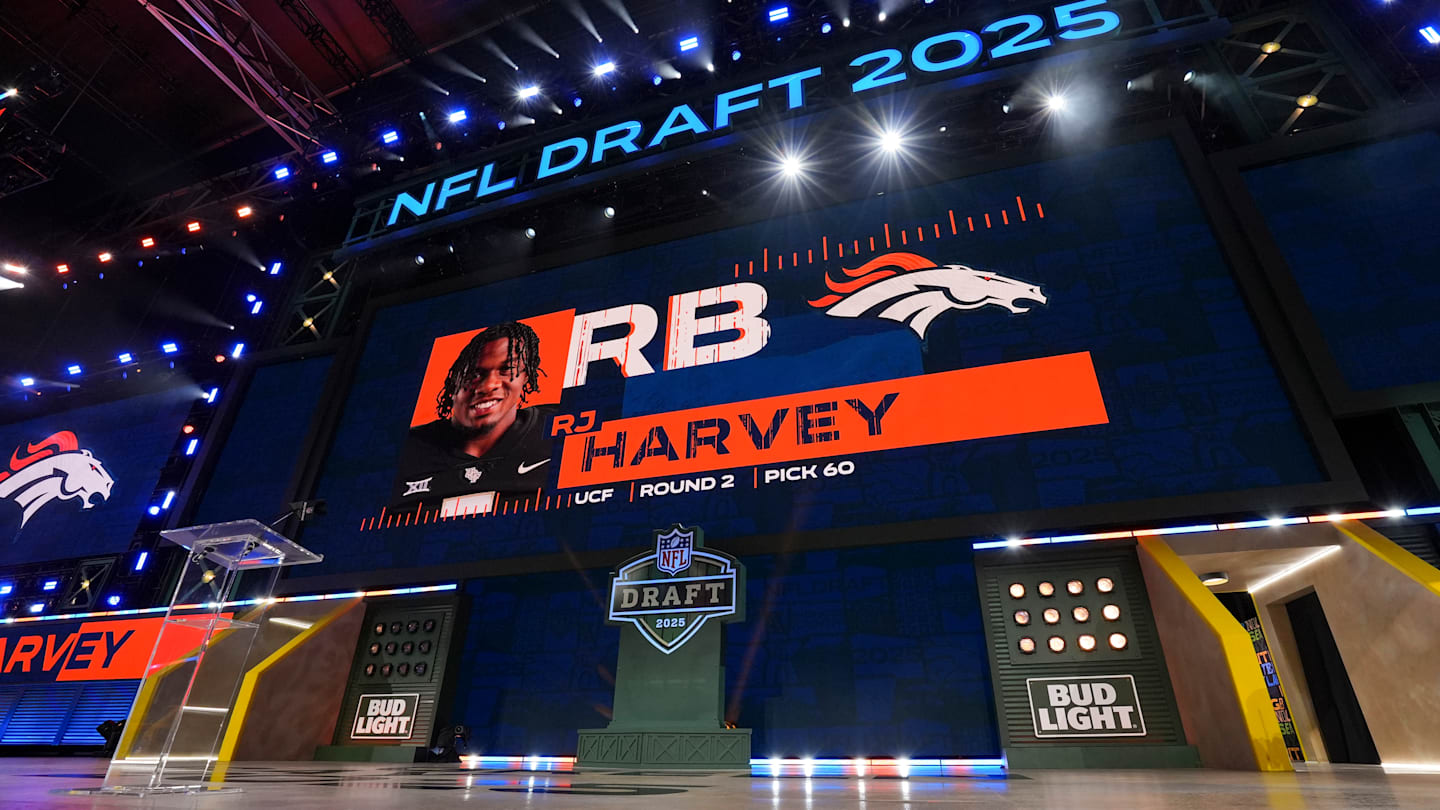 Broncos had a shockingly high grade on RJ Harvey in the 2025 NFL Draft