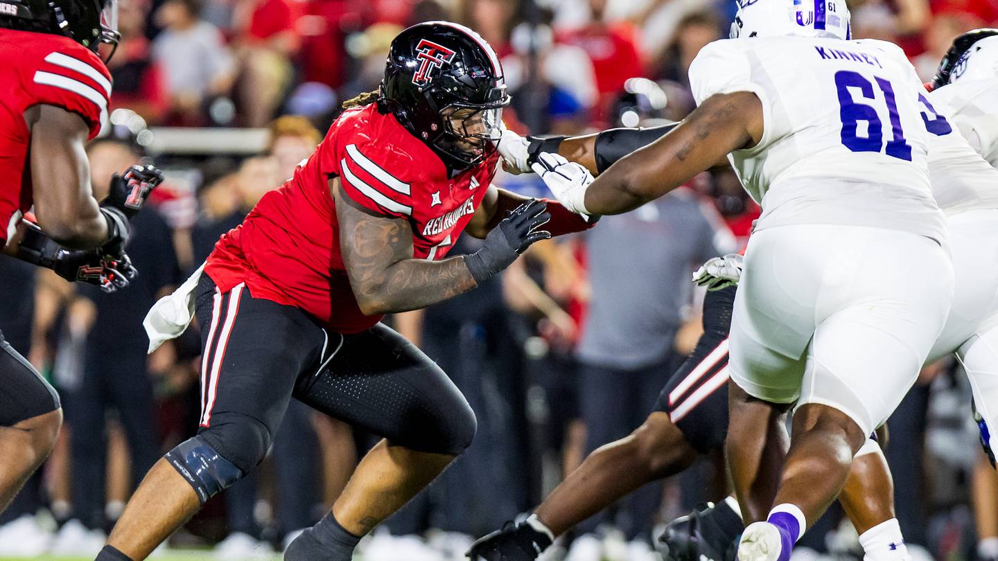 Thin Texas Tech defensive line will be tested by the West Virginia ...