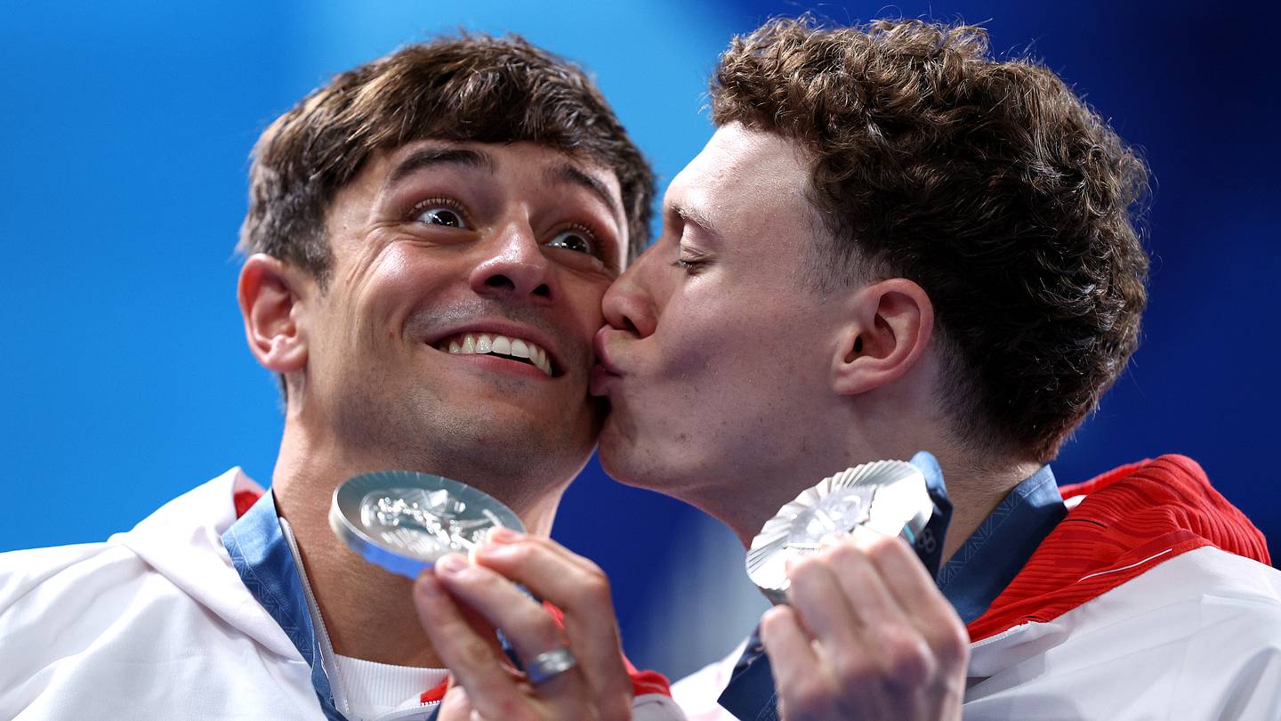 Britain's most decorated Olympic diver, Tom Daley, is shown in an ...