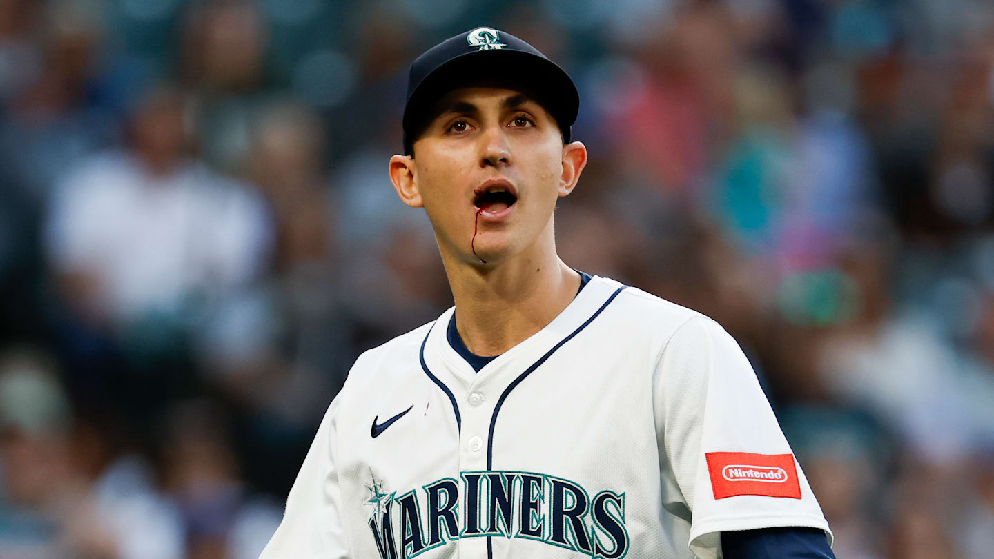 George Kirby's badass response to terrifying line drive is why Mariners ...