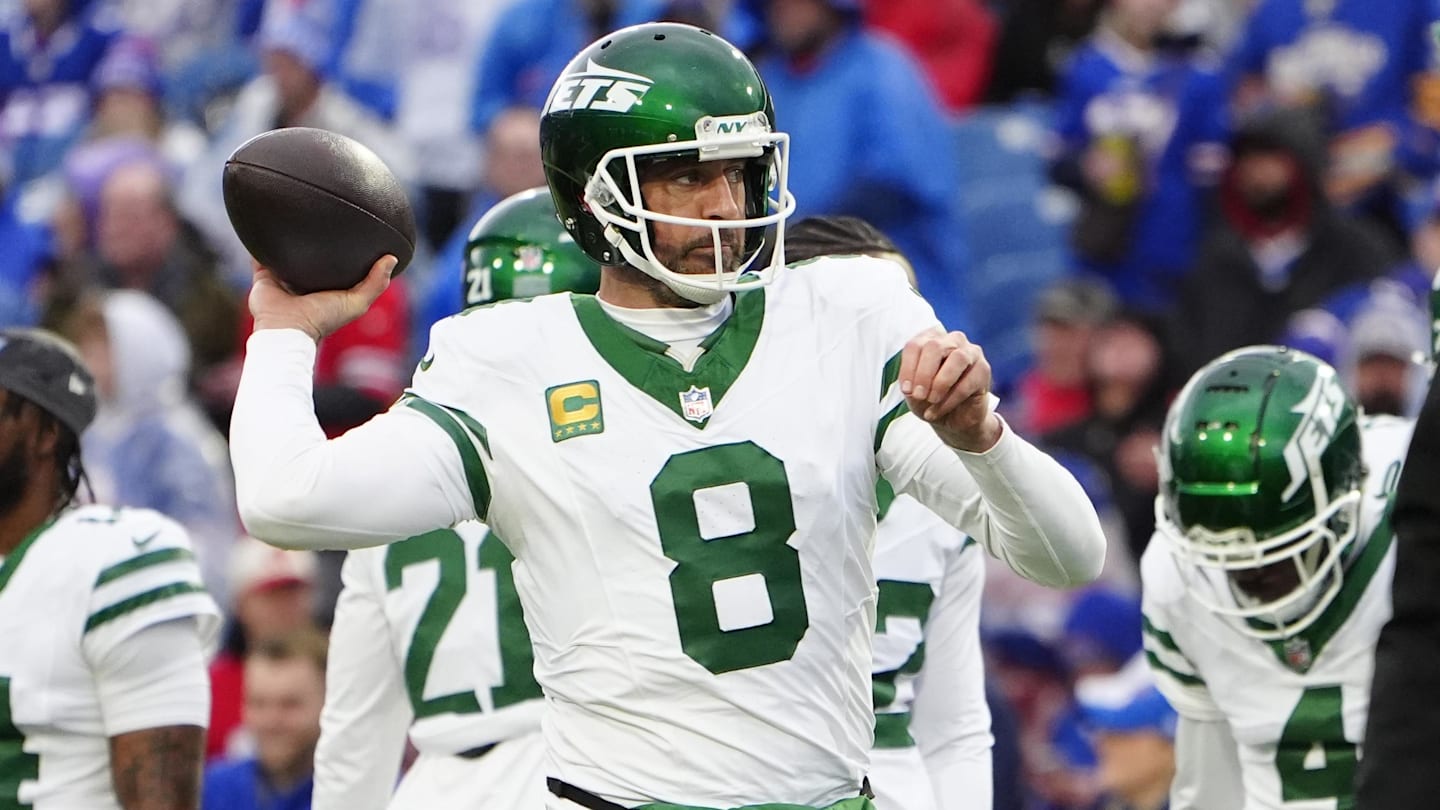 NY Jets name their projected starting QB for Week 18 after Aaron ...
