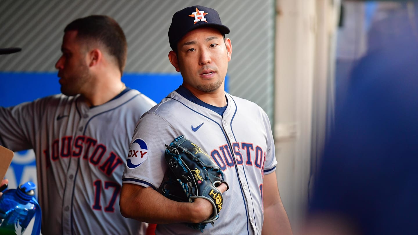 Yusei Kikuchi takes aim at Astros' trade deadline critics after lifting ...