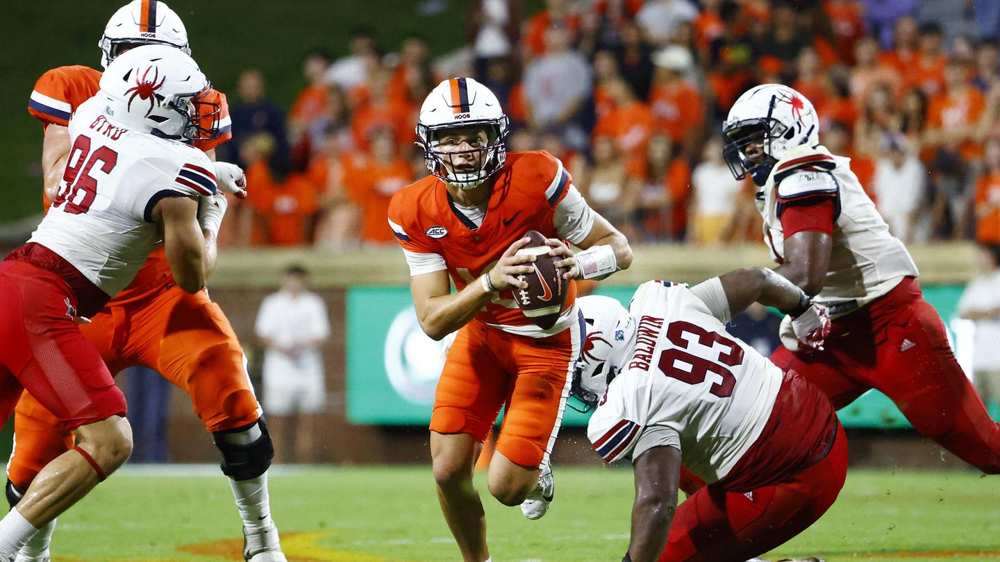 Anthony Colandrea Shines in First Game as Virginia's Full-Time QB1