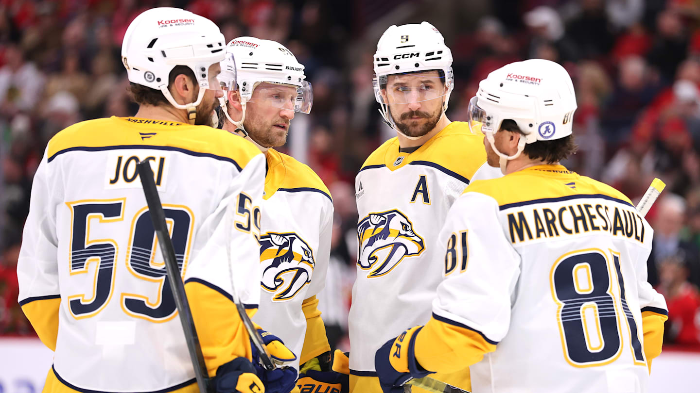 Filip Forsberg holds the "Batman" role for Nashville Predators, but who ...