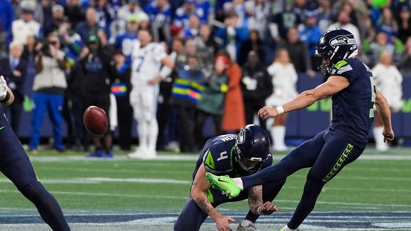 Seahawks Jason Myers is kicking his way to a major NFL record