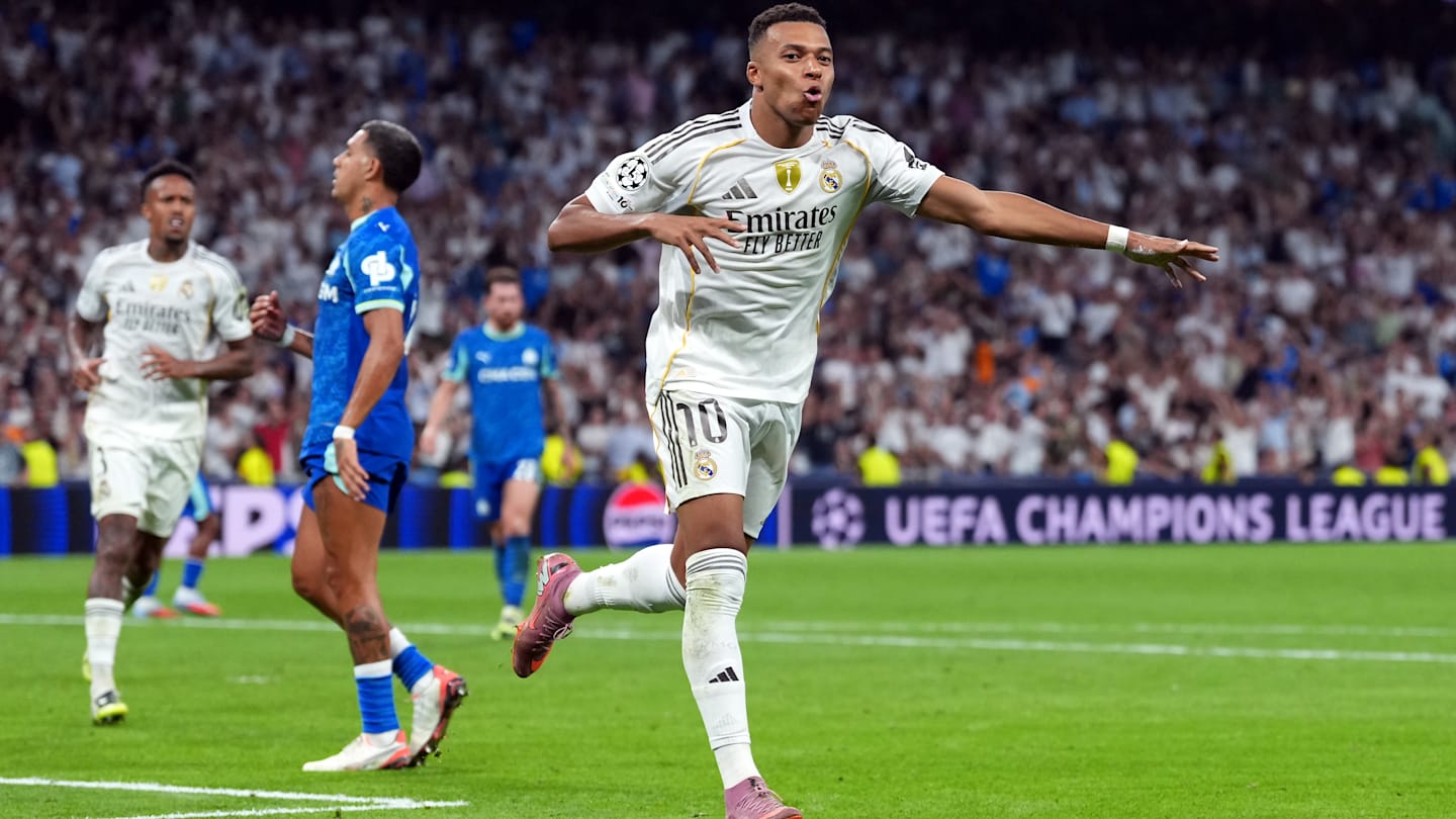 The best and worst player for Real Madrid vs Marseille