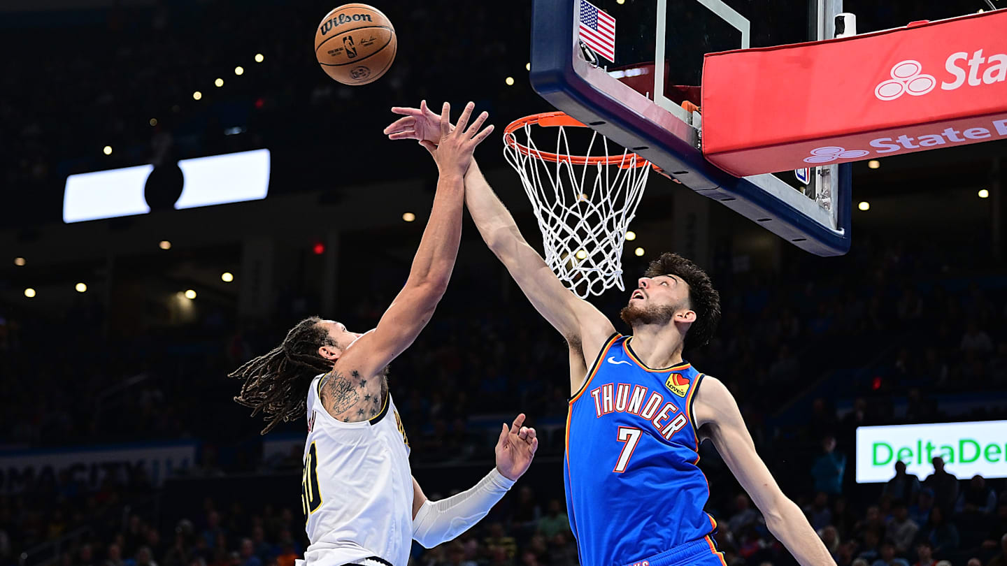 Chet Holmgren claps back at Aaron Gordon's 'handsy' comments ahead of ...