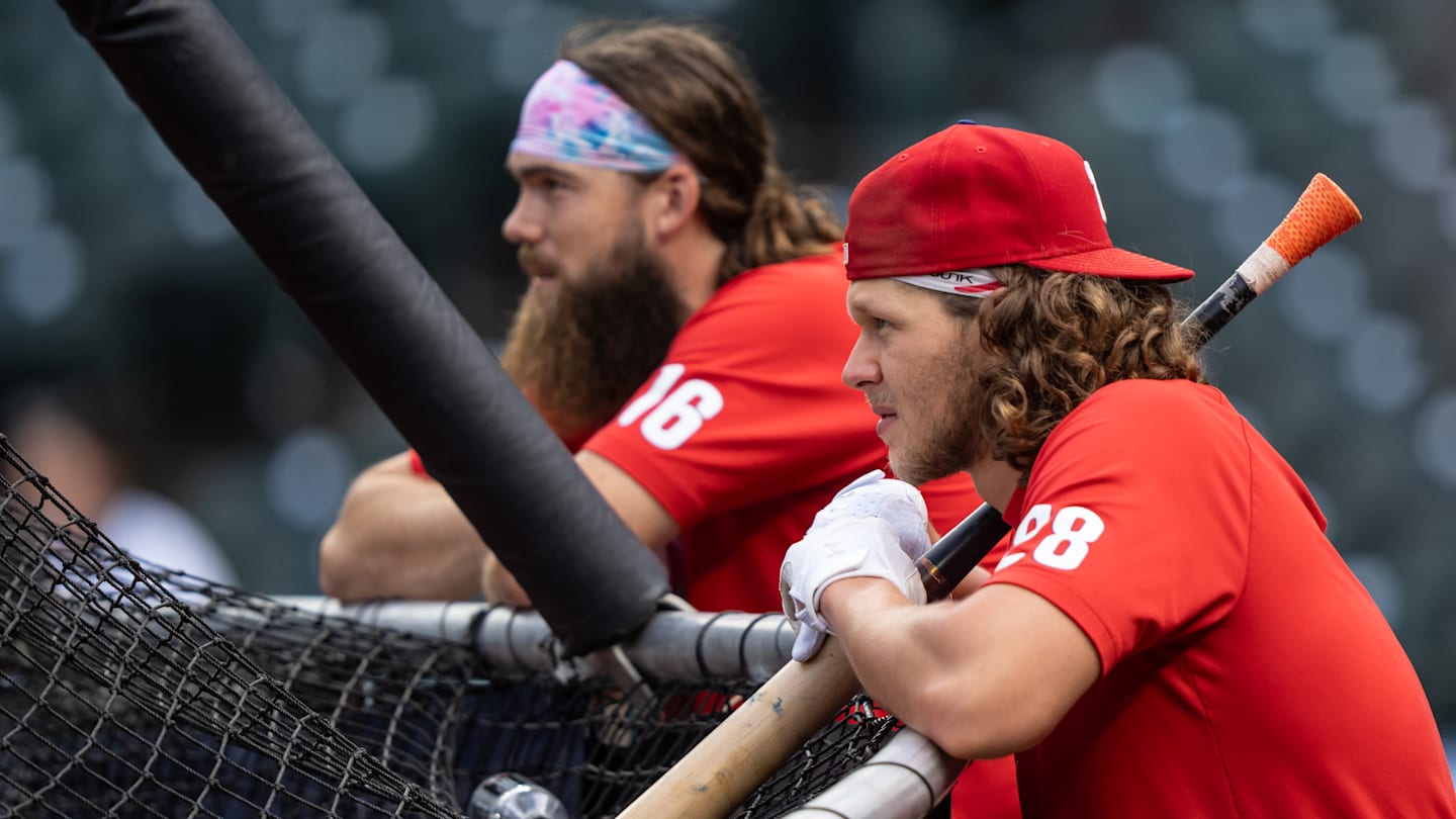 Phillies just benched Brandon Marsh and Alec Bohm should be next