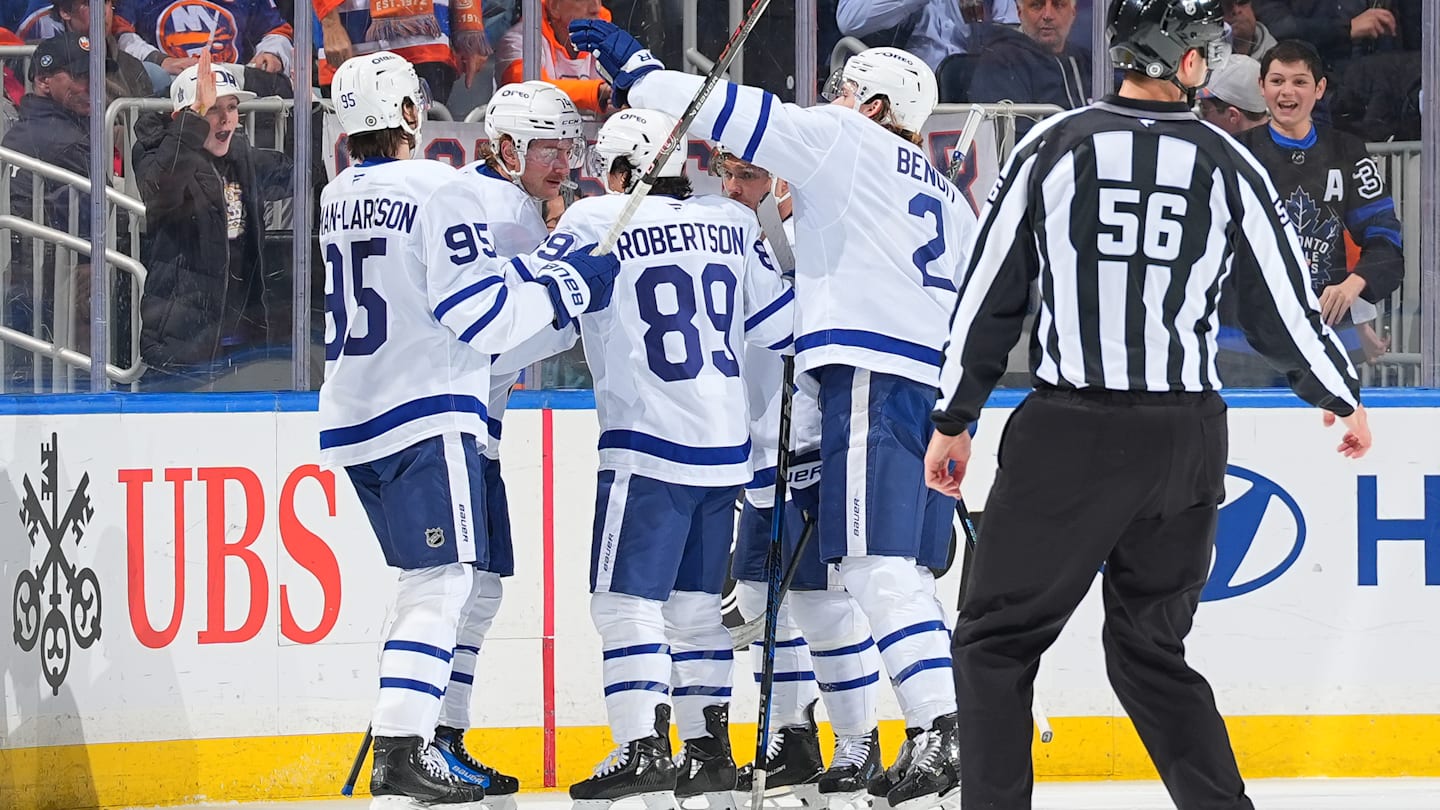 Toronto Maple Leafs Win Physical Matchup Against the Flyers