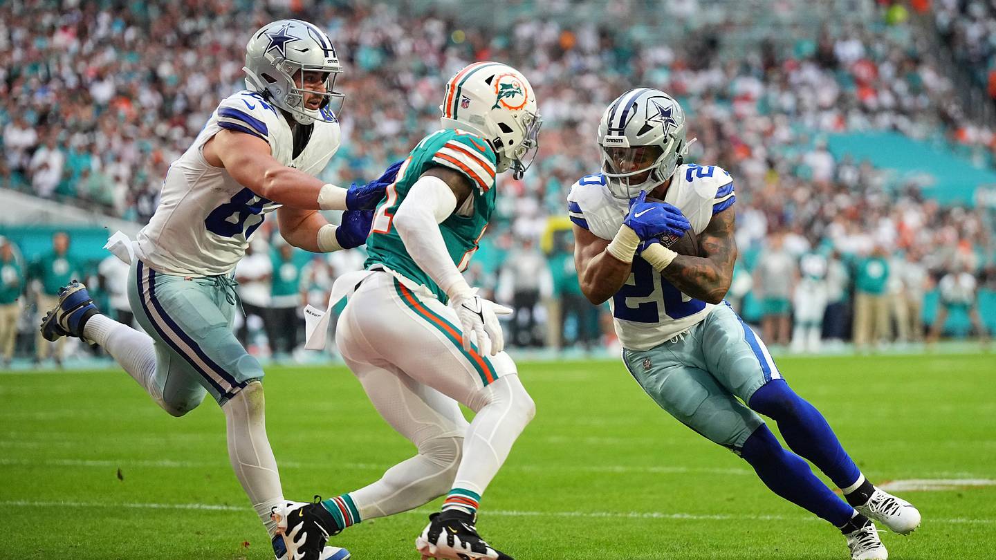 Tony Pollard Breaks Silence on Costly Goal-Line Mistake vs. Dolphins