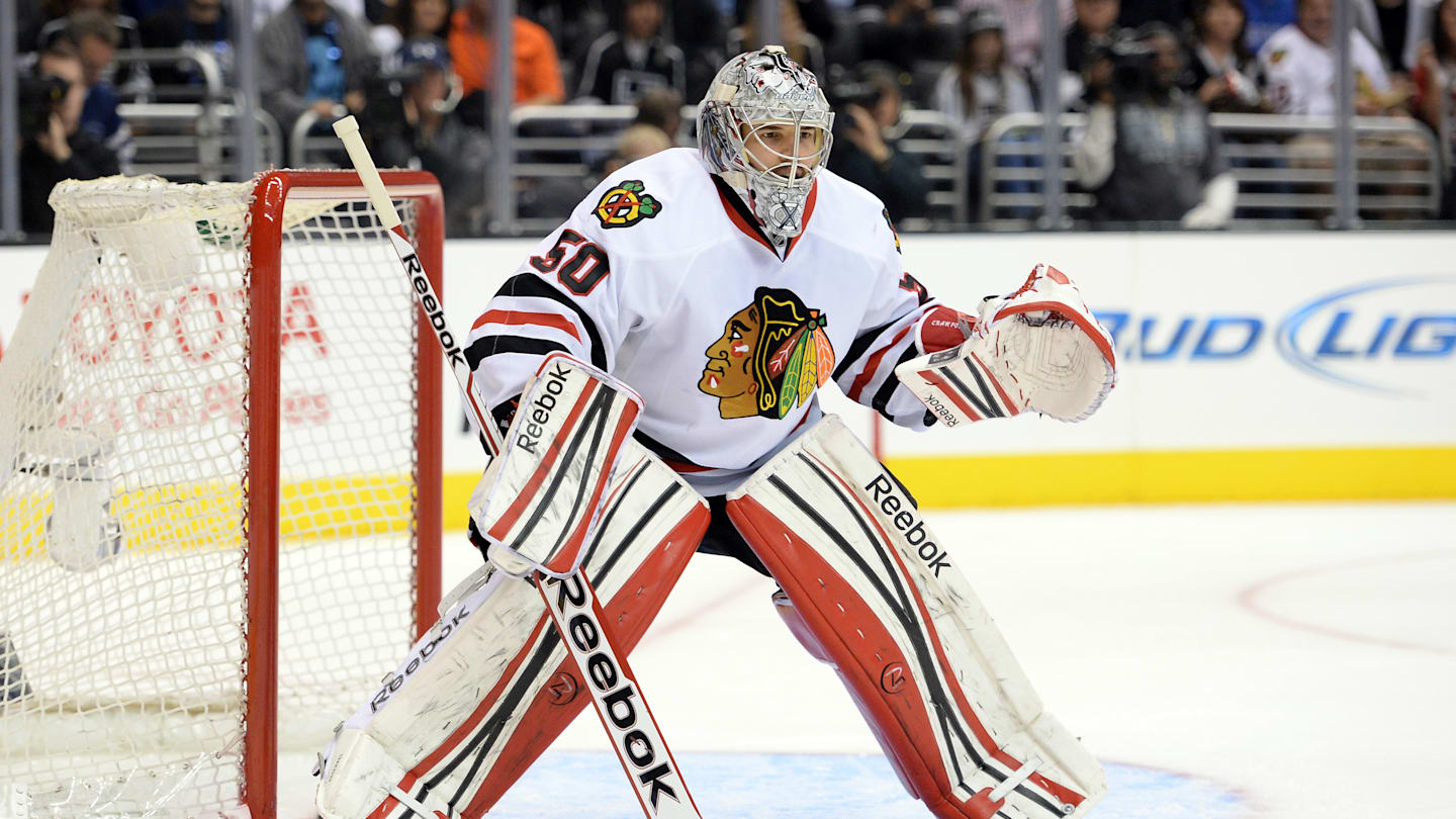 Making the case for Corey Crawford's induction to the Blackhawks Hall ...