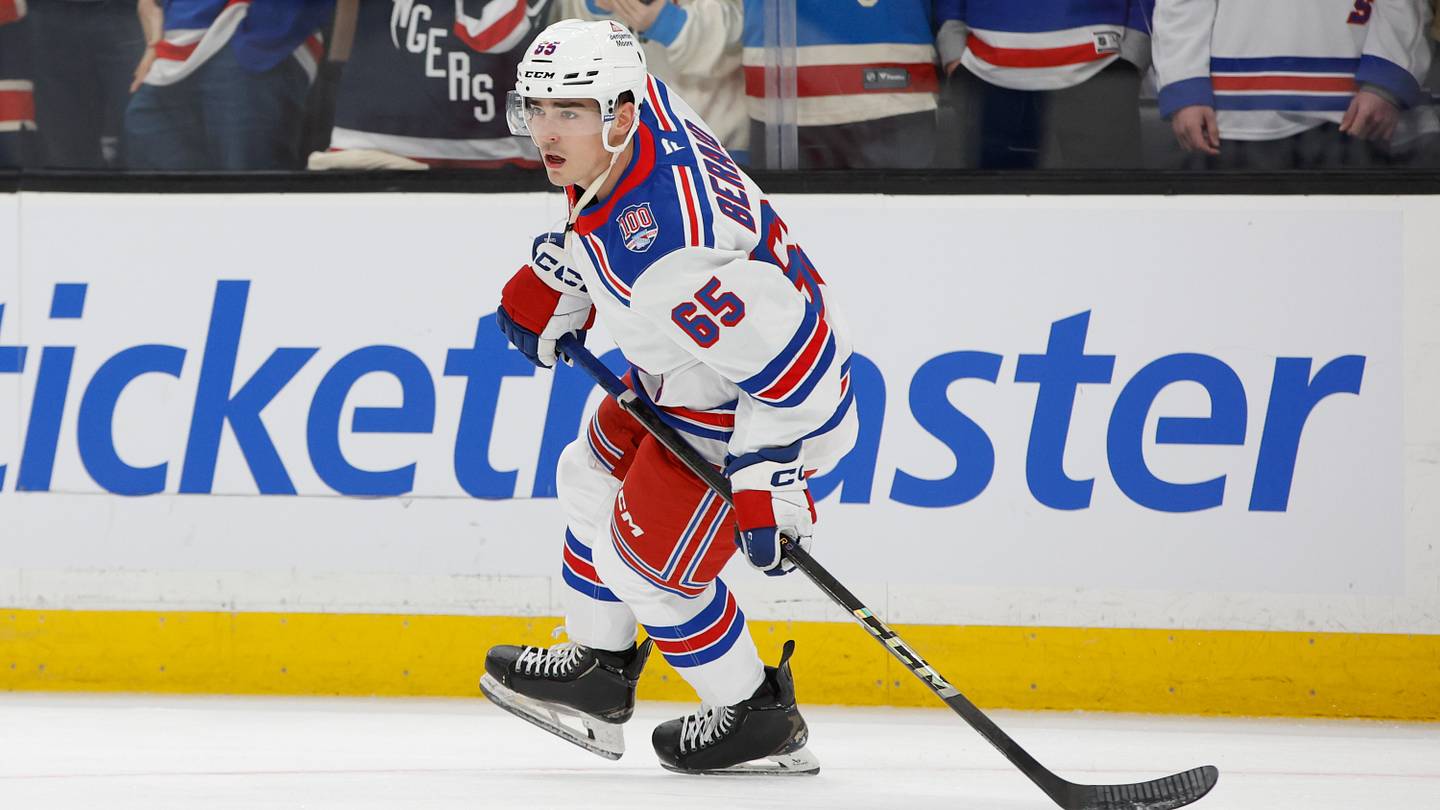 Rangers assign Brett Berard to Hartford as roster reinforcements loom
