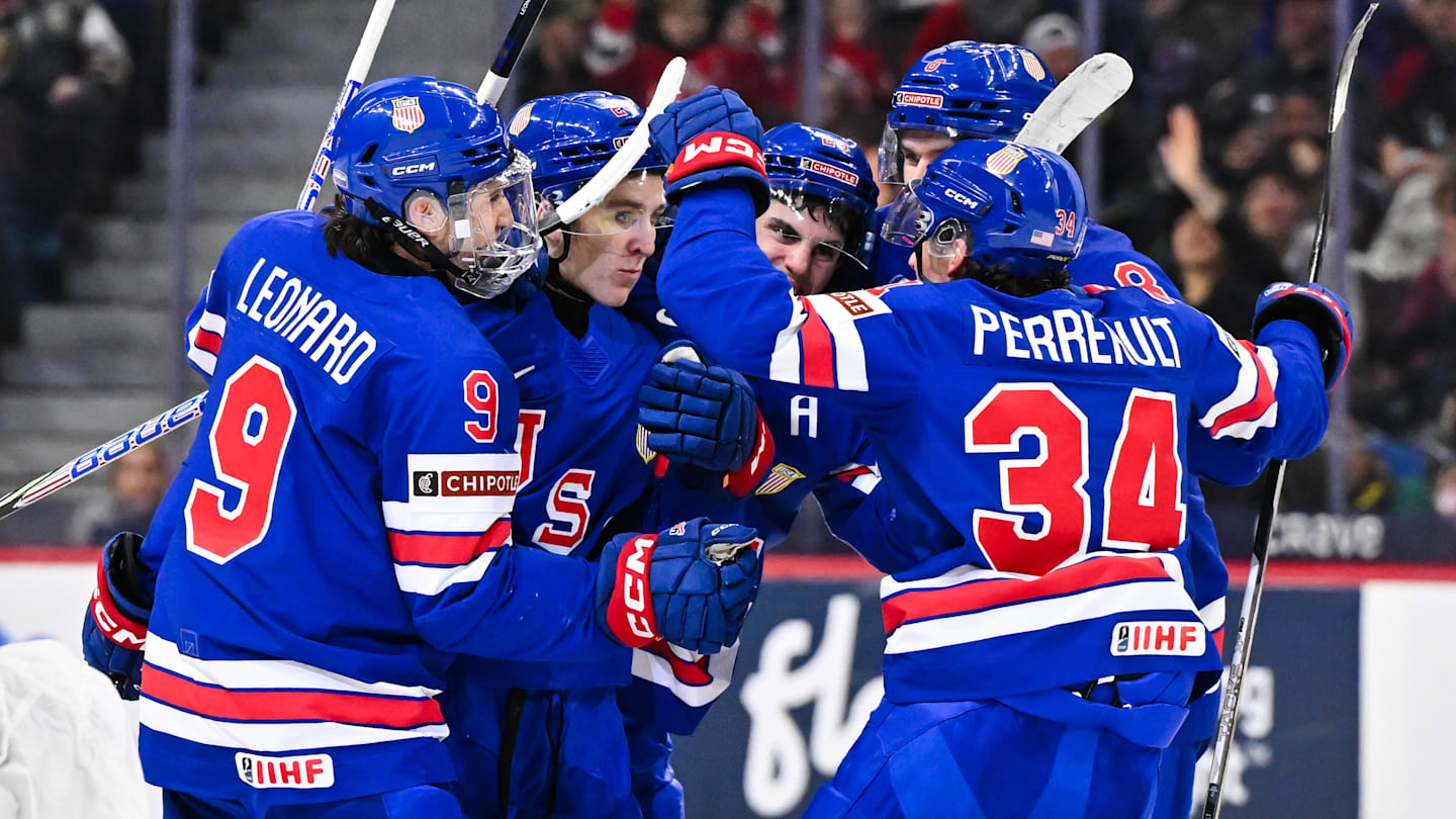 Rangers Prospects Gabe Perreault and Drew Fortescue Win Back-To-Back ...