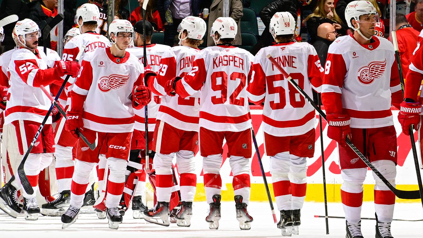 Red Wings surprising dominance over this Pacific Division team