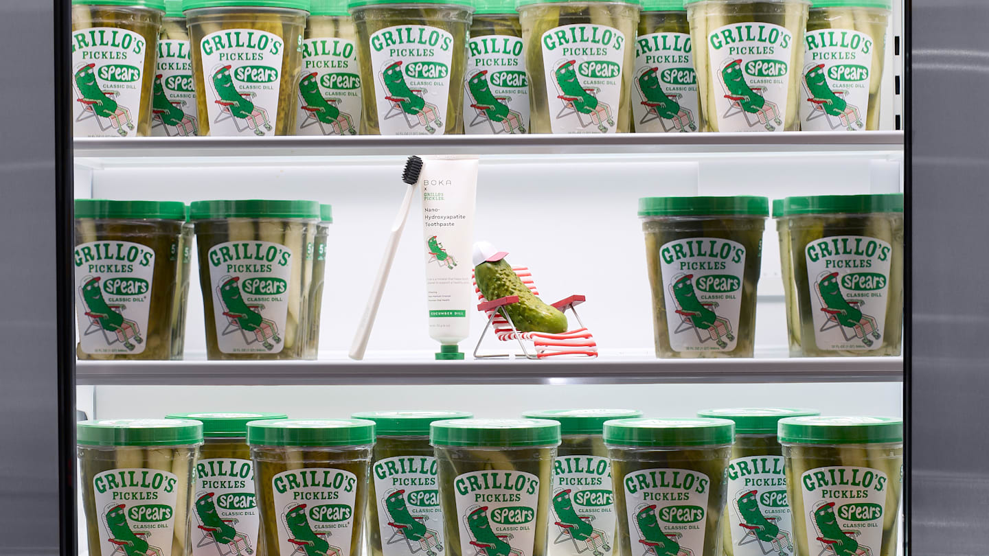 Grillo's Pickles and Boka have teamed up to create a cucumber dill ...