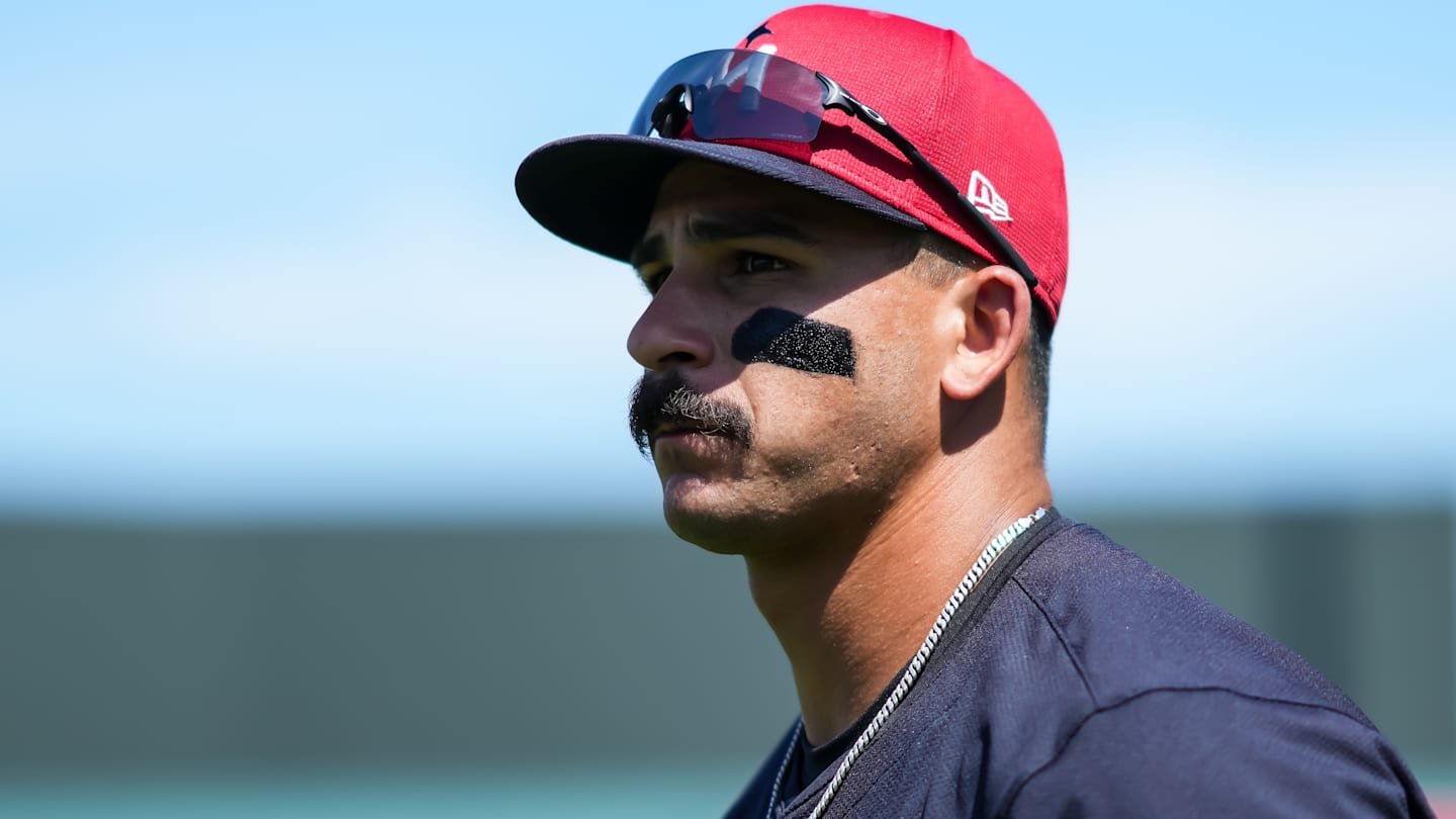 Mickey Gasper collects his first hit so he can stop worrying about his ...