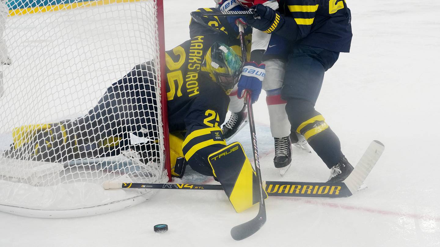 Jacob Markstrom has a real chance to be the starter for Sweden with ...