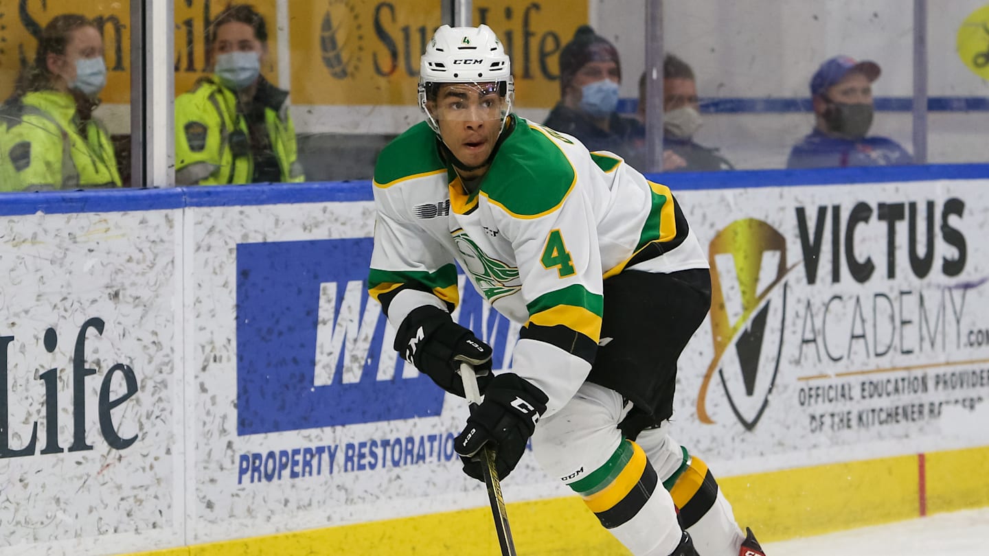 Islanders select Isaiah George in the fourth round, 98th overall