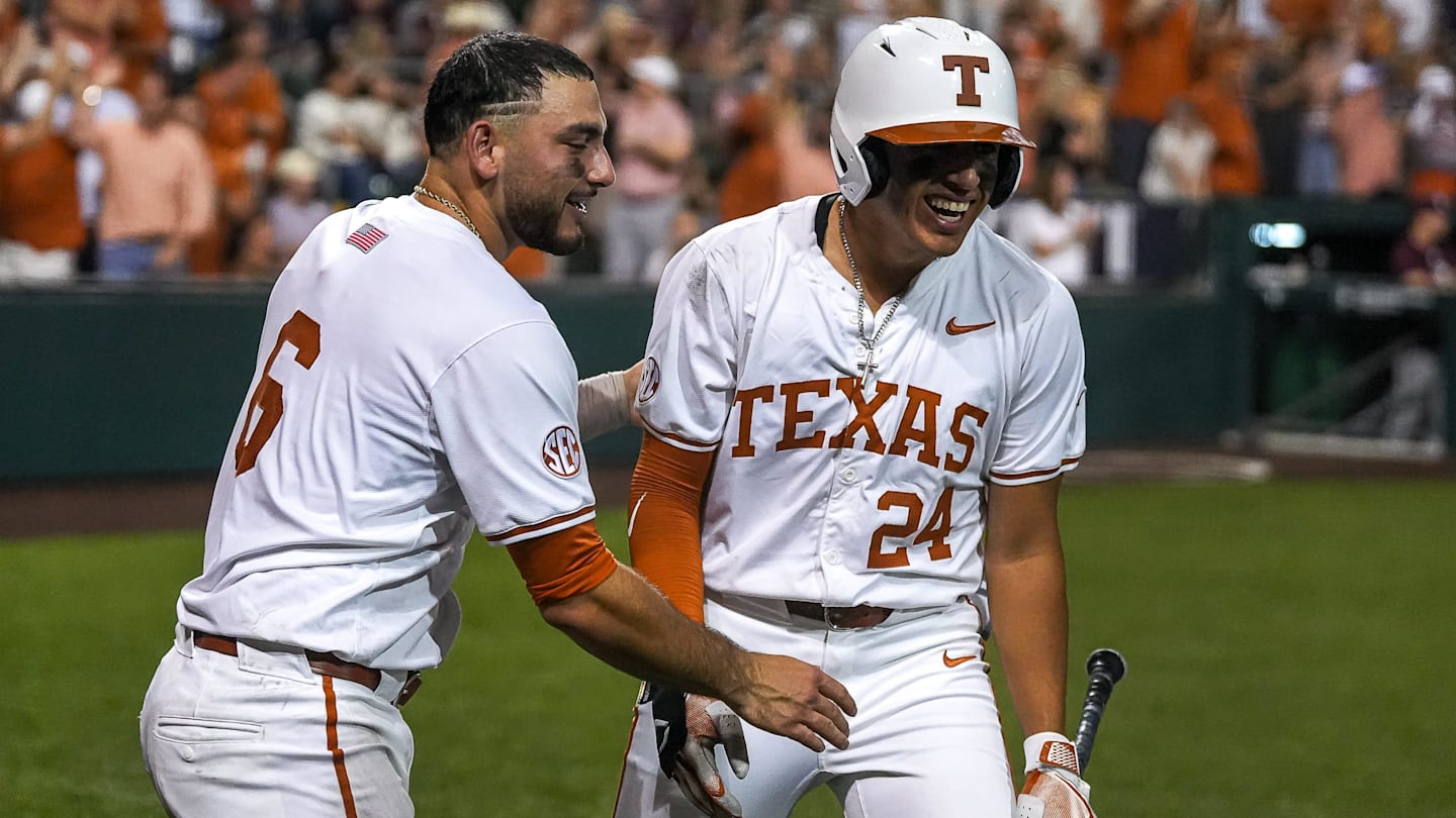 No. 1 Texas Rallies Late, Beats Texas A&M 6-5 Securing Series Sweep ...